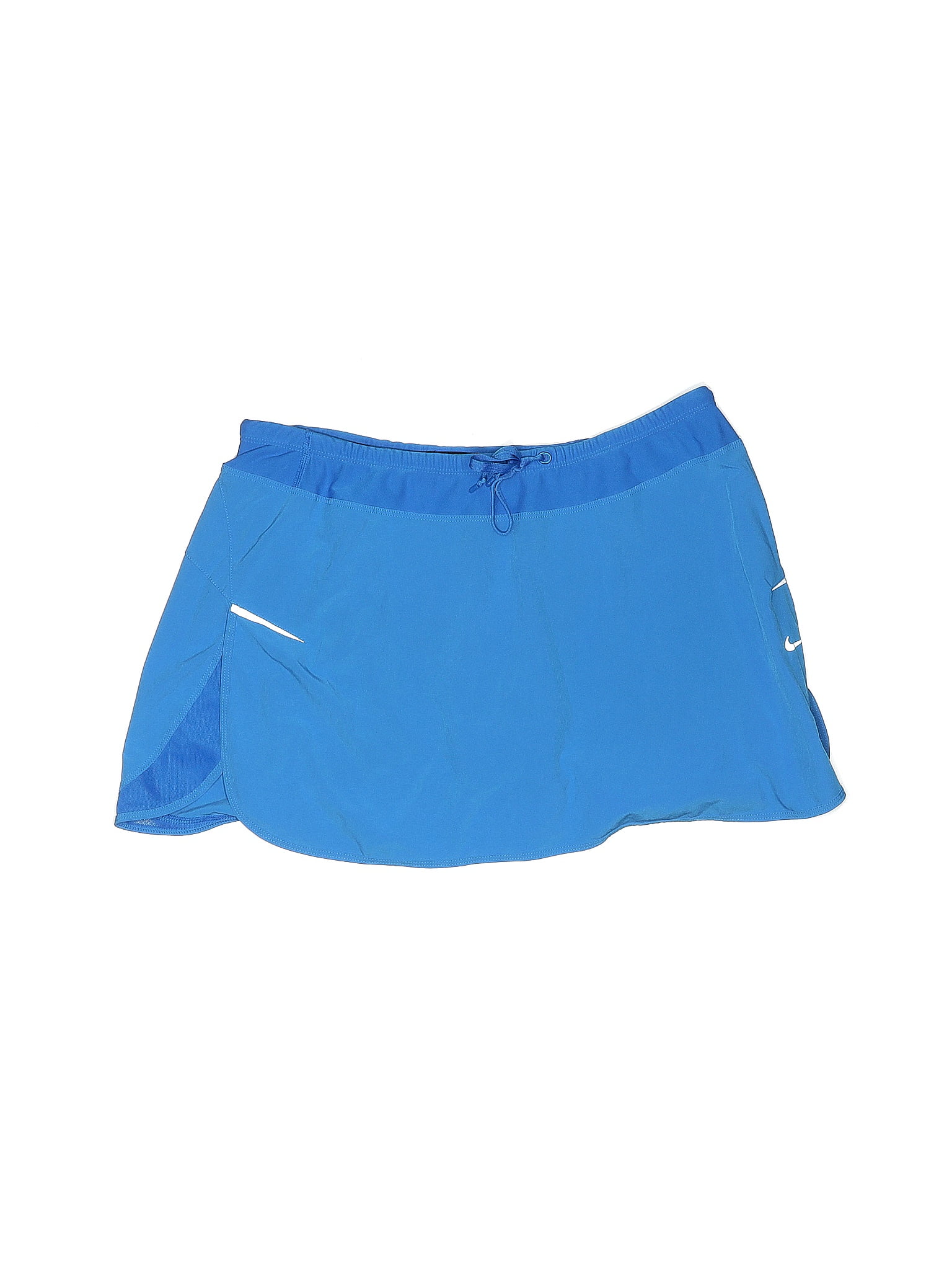 Nike Solid Blue Active Skort Size L - 52% off | thredUP