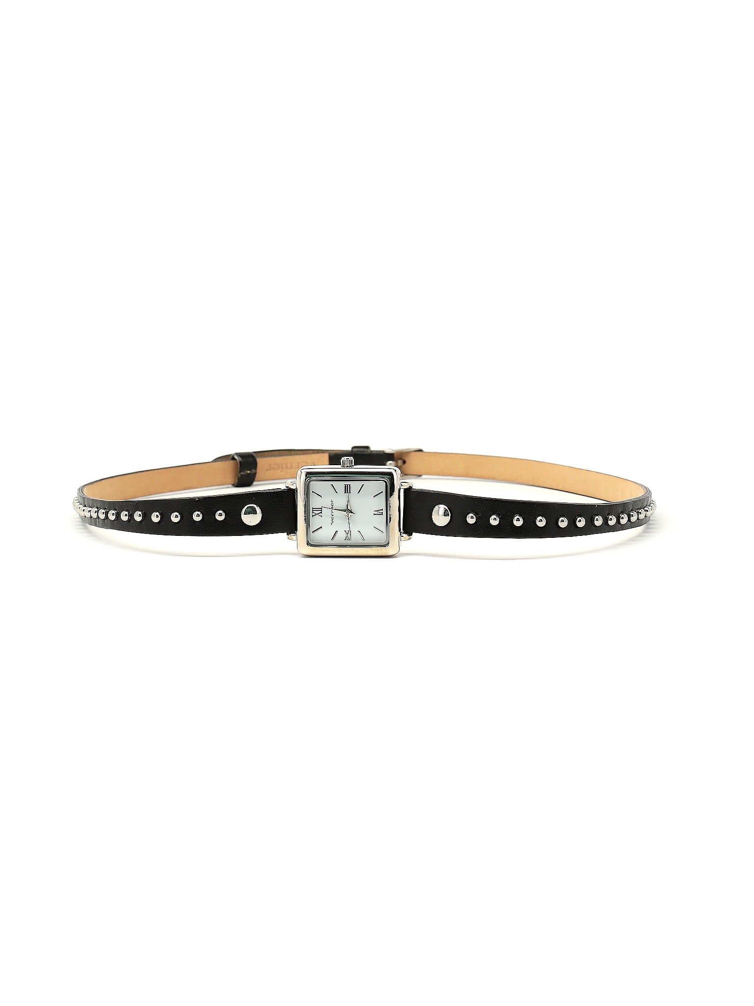 Vernier Color Block Black Silver Watch One Size - 63% off | thredUP