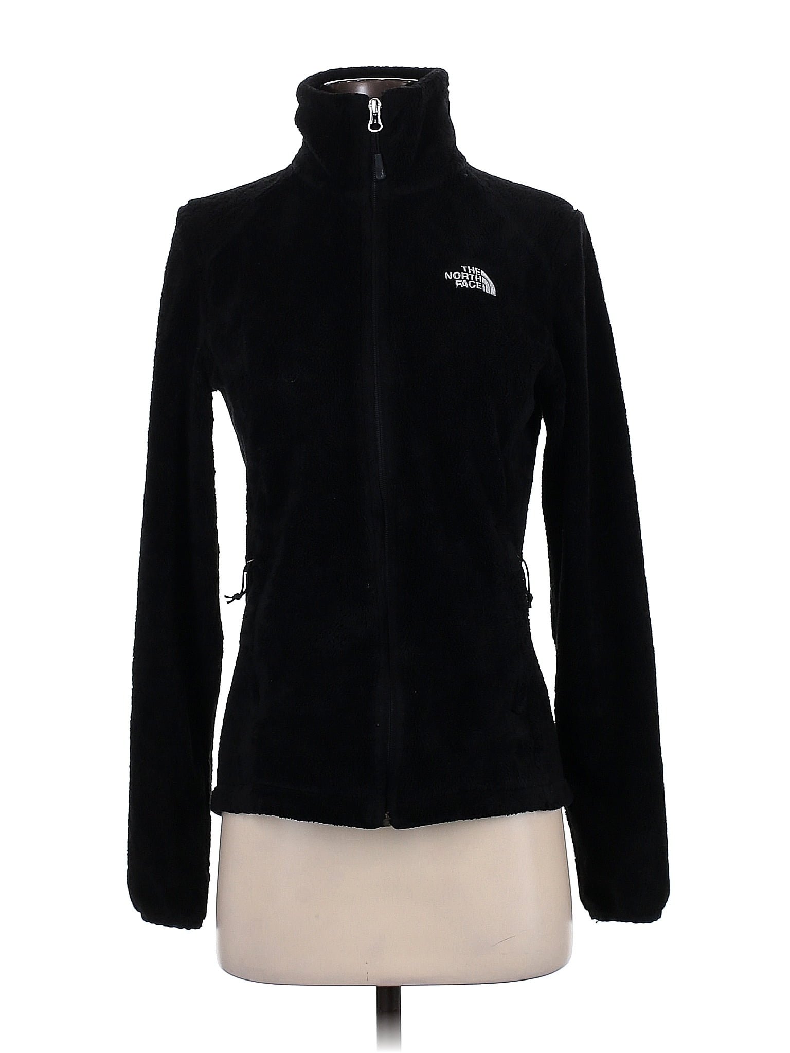 The North Face 100% Polyester Solid Black Track Jacket Size XS - 56% ...