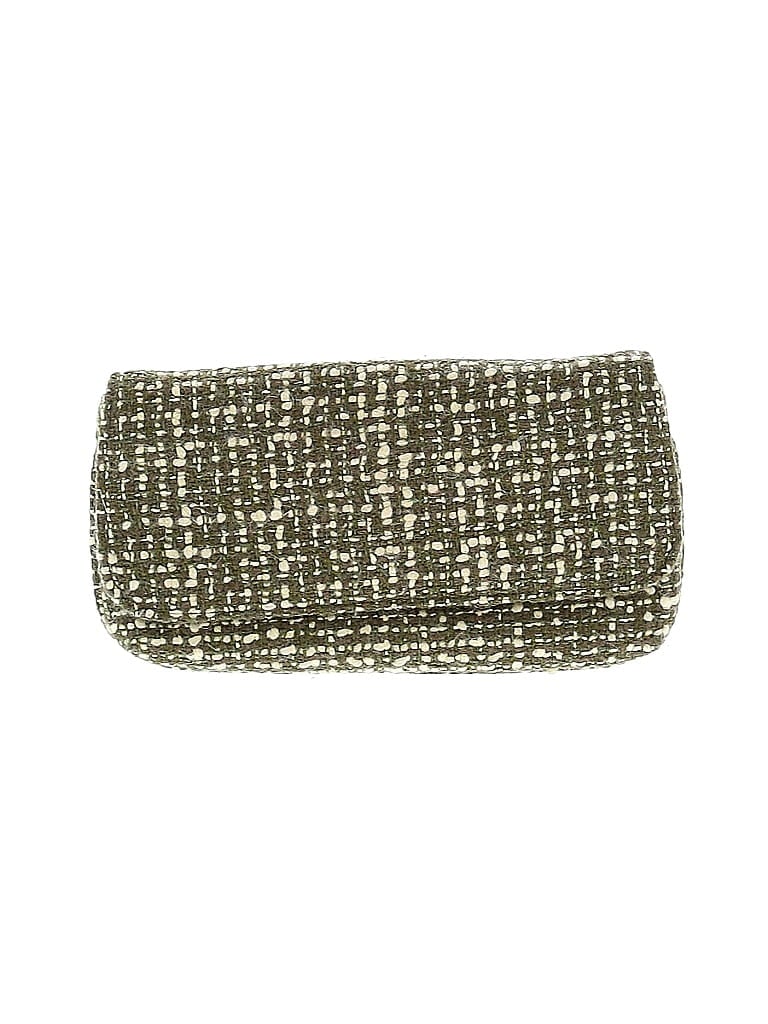 Christian Livingston Collection Tweed Gold Clutch One Size - 81% off ...