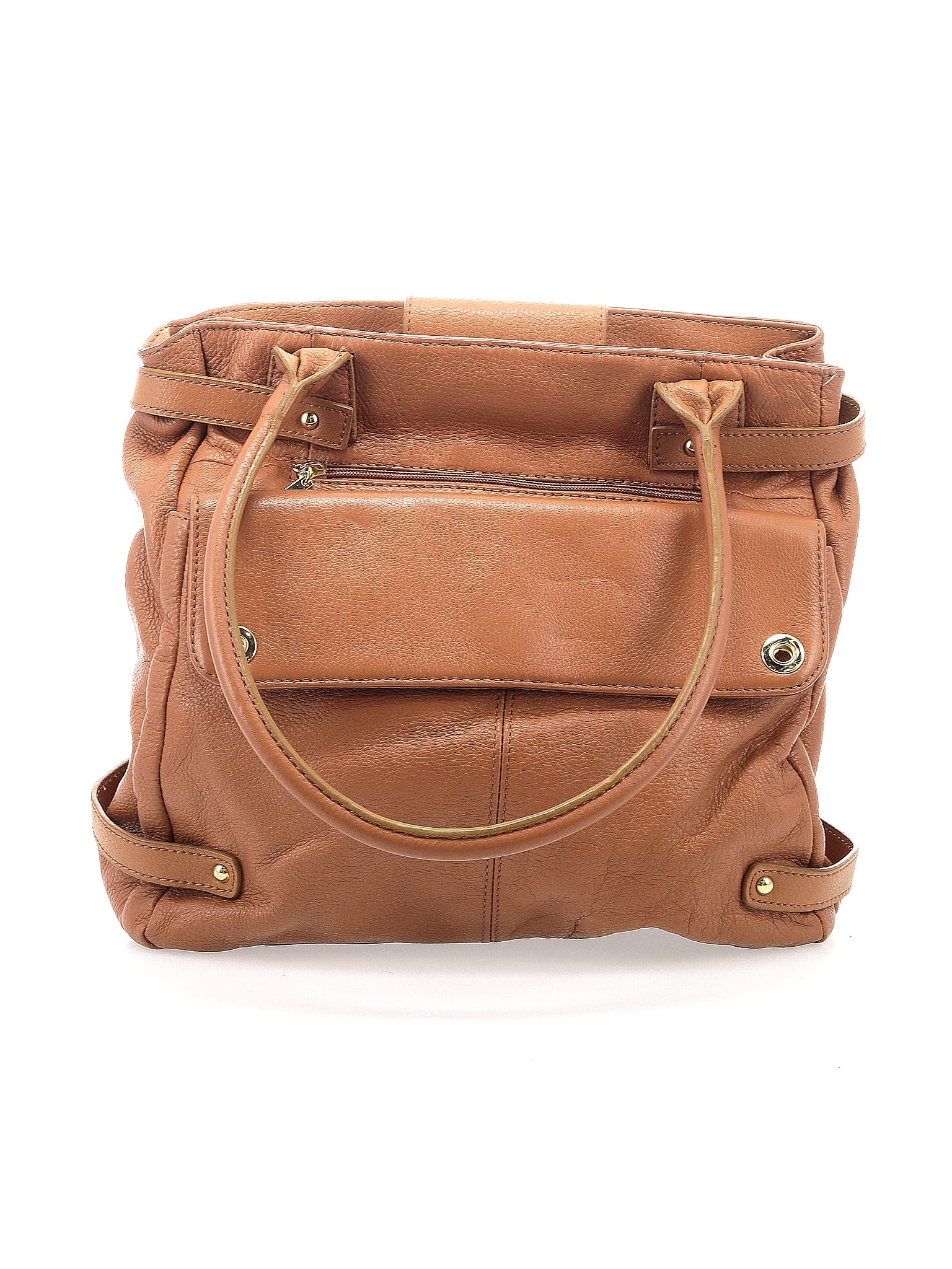 Wilsons Leather 100% Leather Tan Leather Shoulder Bag One Size - 84% ...