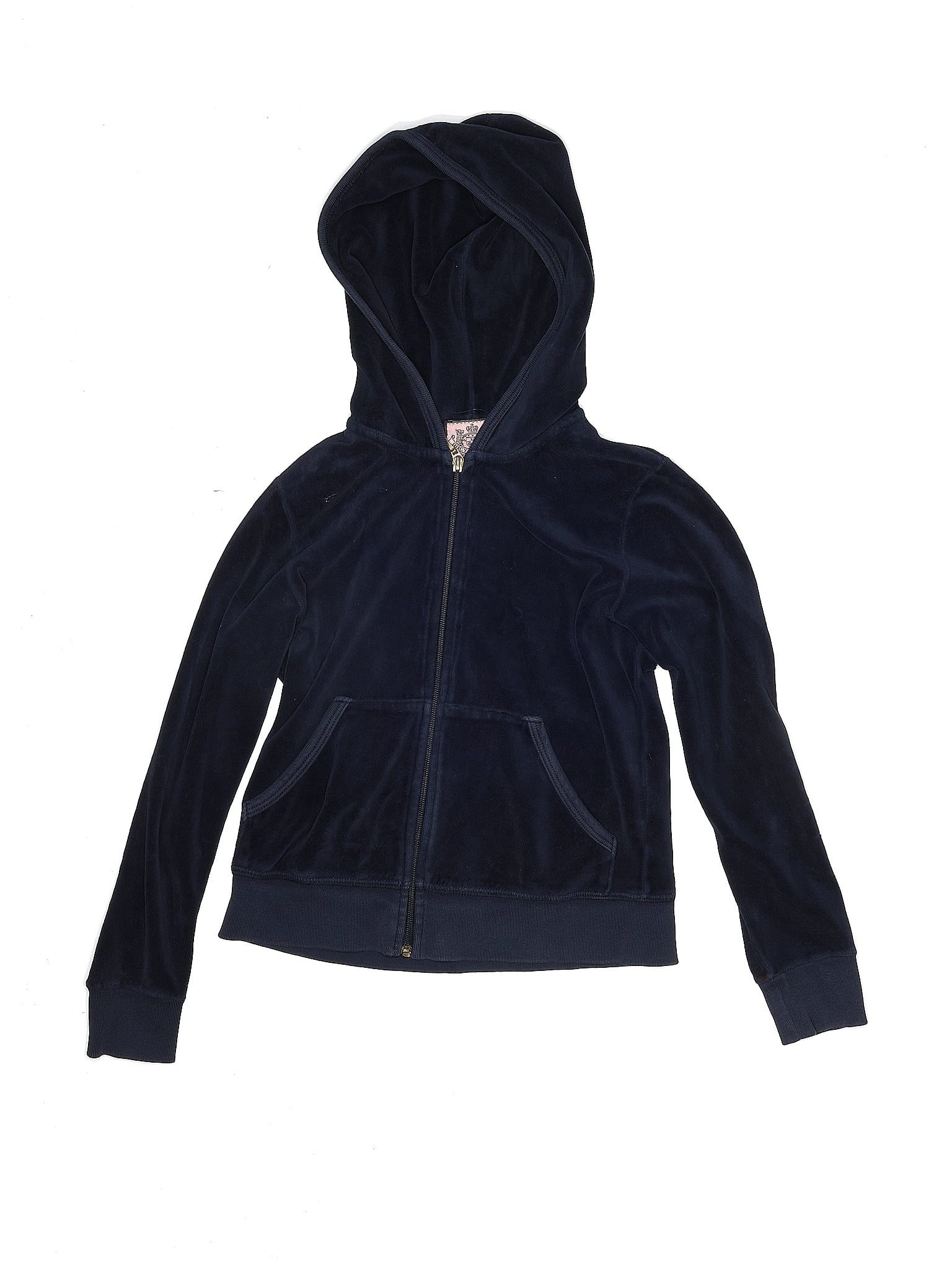 Juicy Couture Solid Navy Blue Track Jacket Size 7 - 75% off | ThredUp
