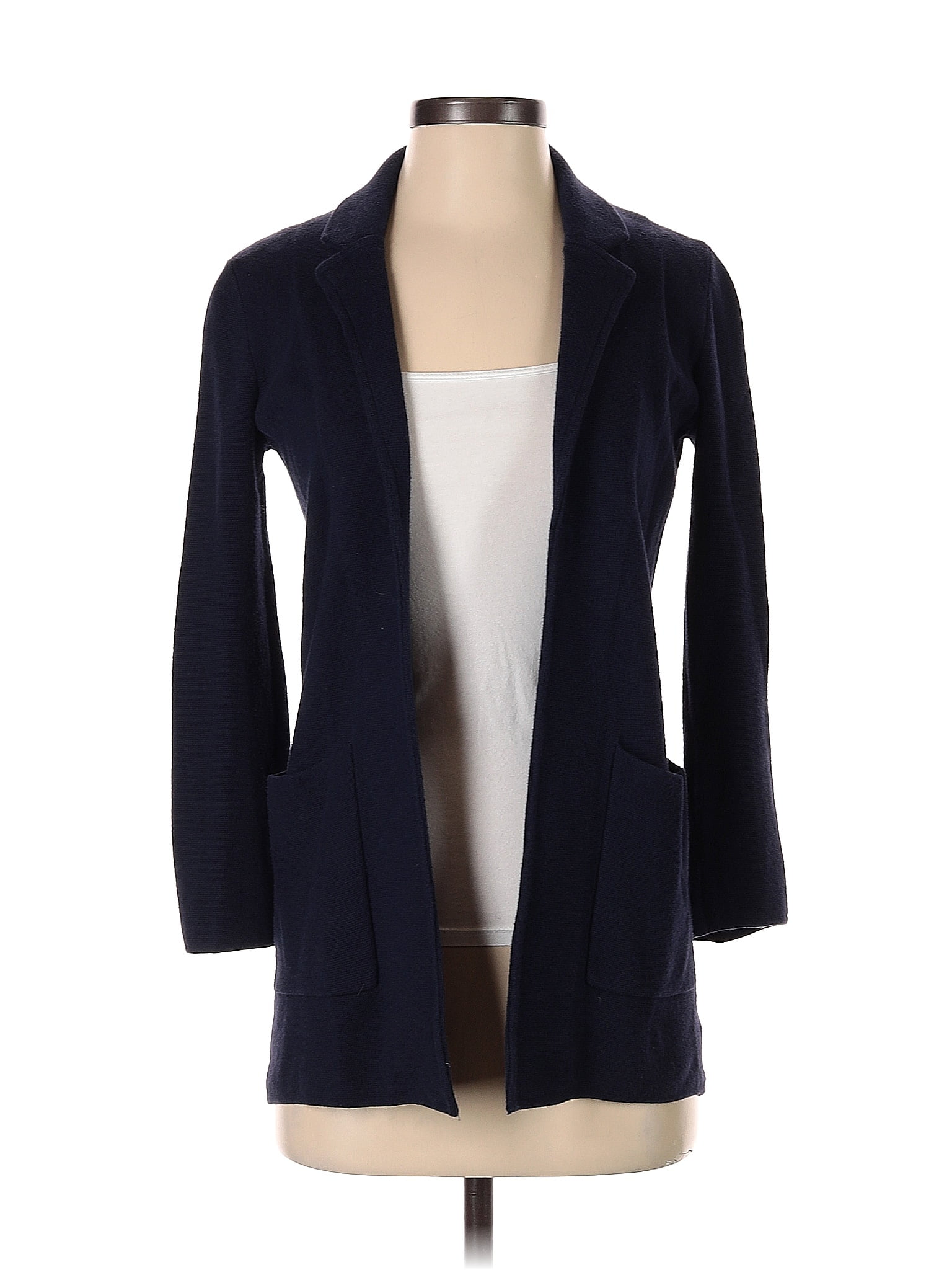 J.Crew Factory Store 100% Cotton Blue Cardigan Size XXS - 73% off | ThredUp