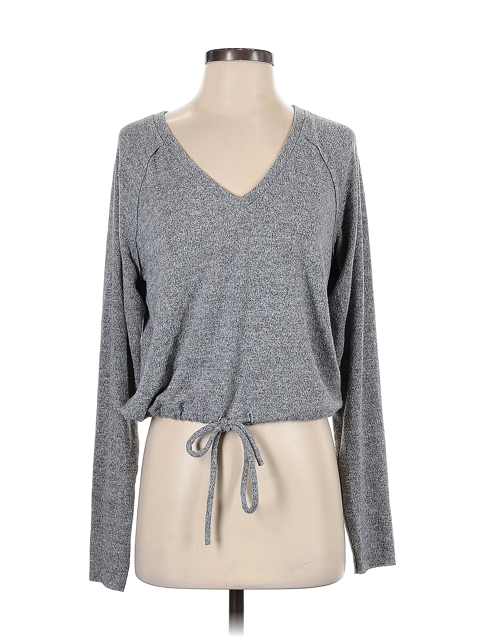 Bella Dahl Color Block Marled Gray Pullover Sweater Size S - 77% off ...