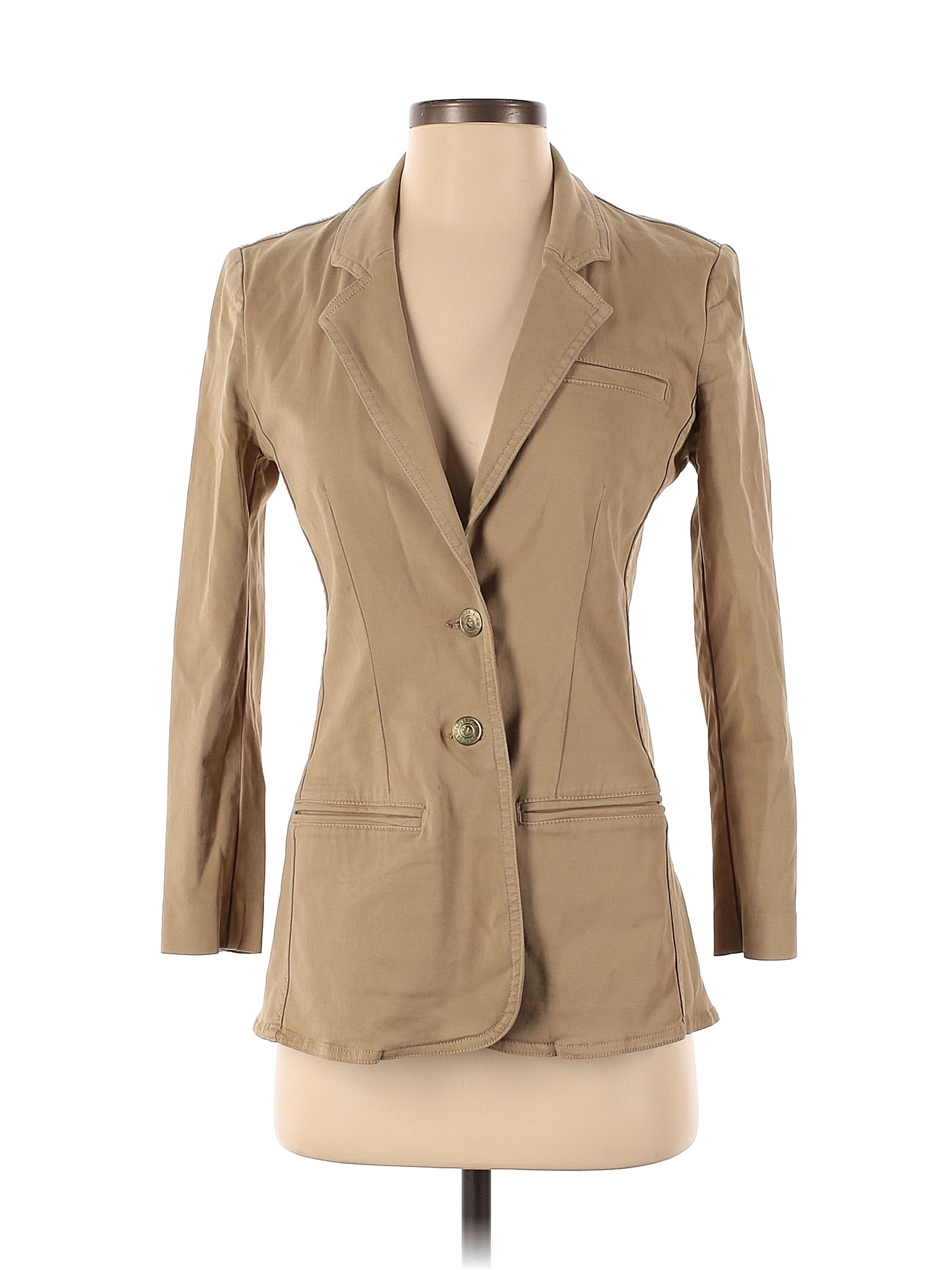 Current/Elliott Solid Tan The Highball Blazer Size XS (0) - 81% off ...