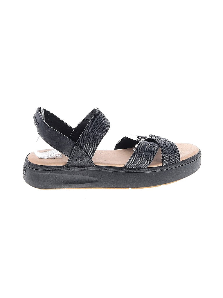 Sperry Top Sider Solid Black Sandals Size 10 - 54% off | thredUP
