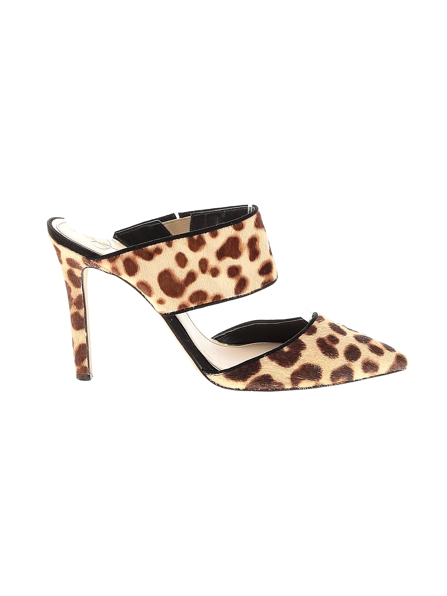 Jessica Simpson Leopard Print Multi Color Ivory Mule/Clog Size 8 1/2 ...