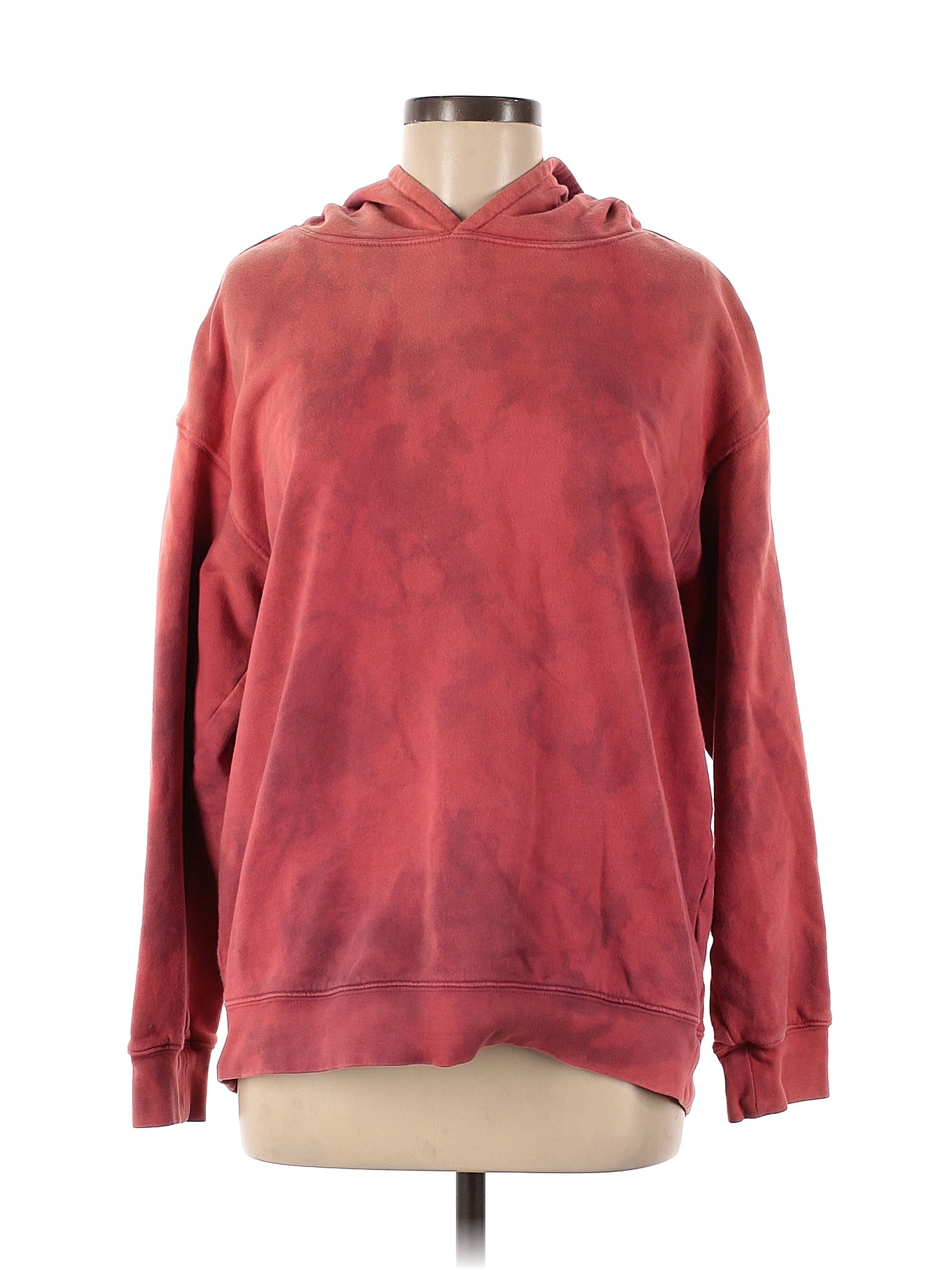 Hudson Jeans 100% Cotton Tie-dye Red Cutout Tie Dye Hoodie Size M - 77% ...