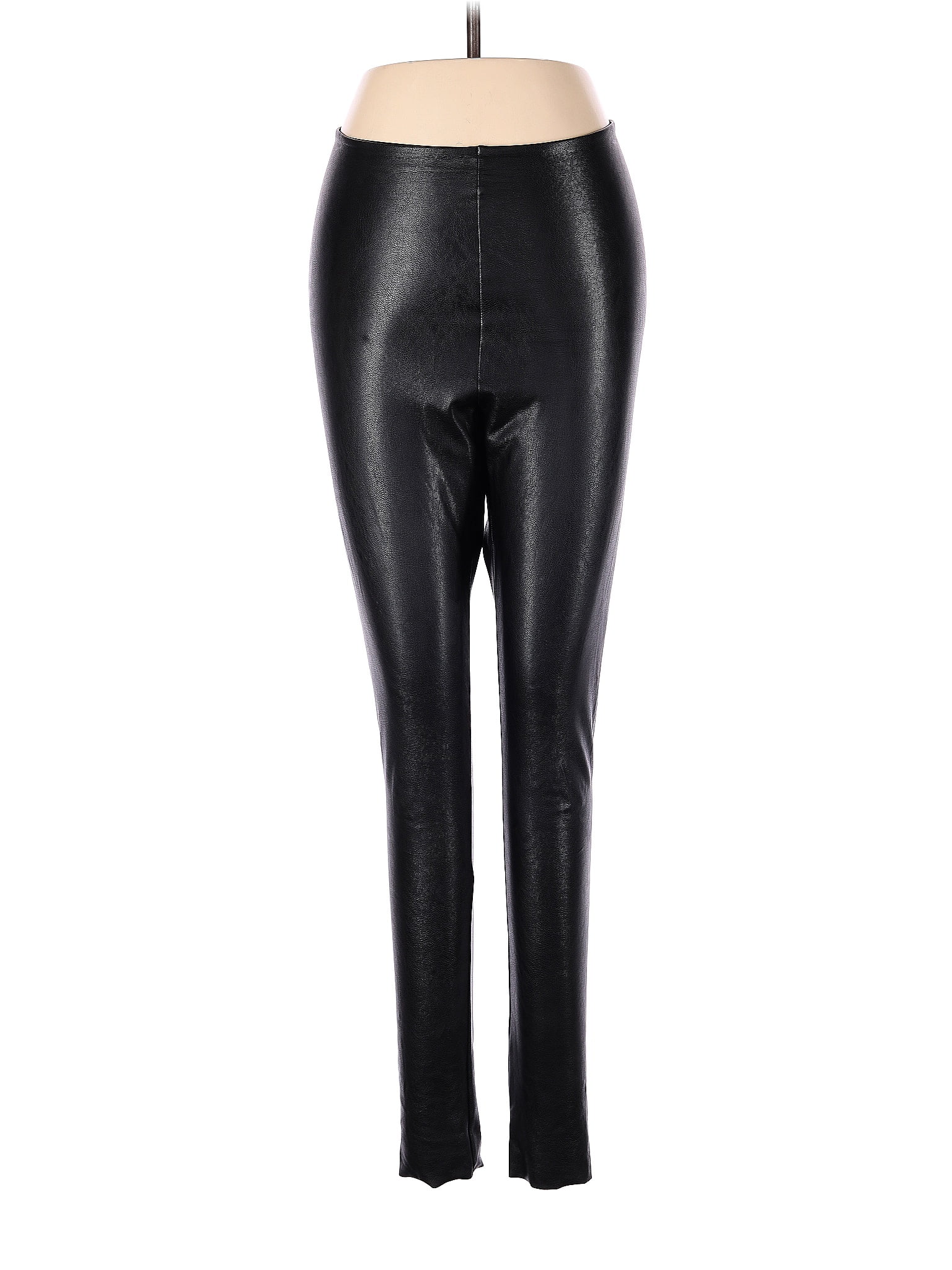 Commando Control Snake Print Black Faux Leather Pants Size M - 77% off ...