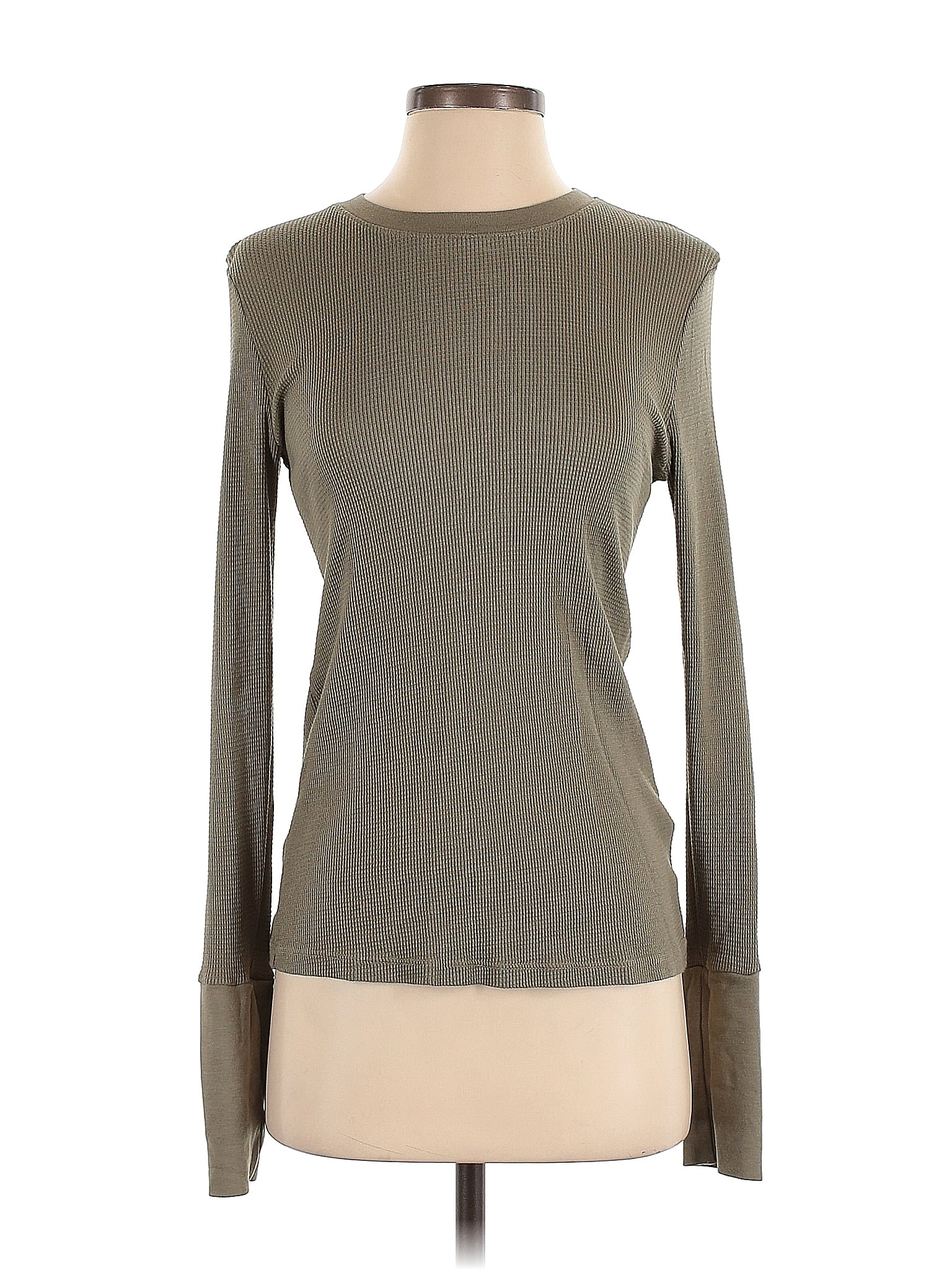 Michael Stars Gray Thermal Top Size S - 74% off | ThredUp