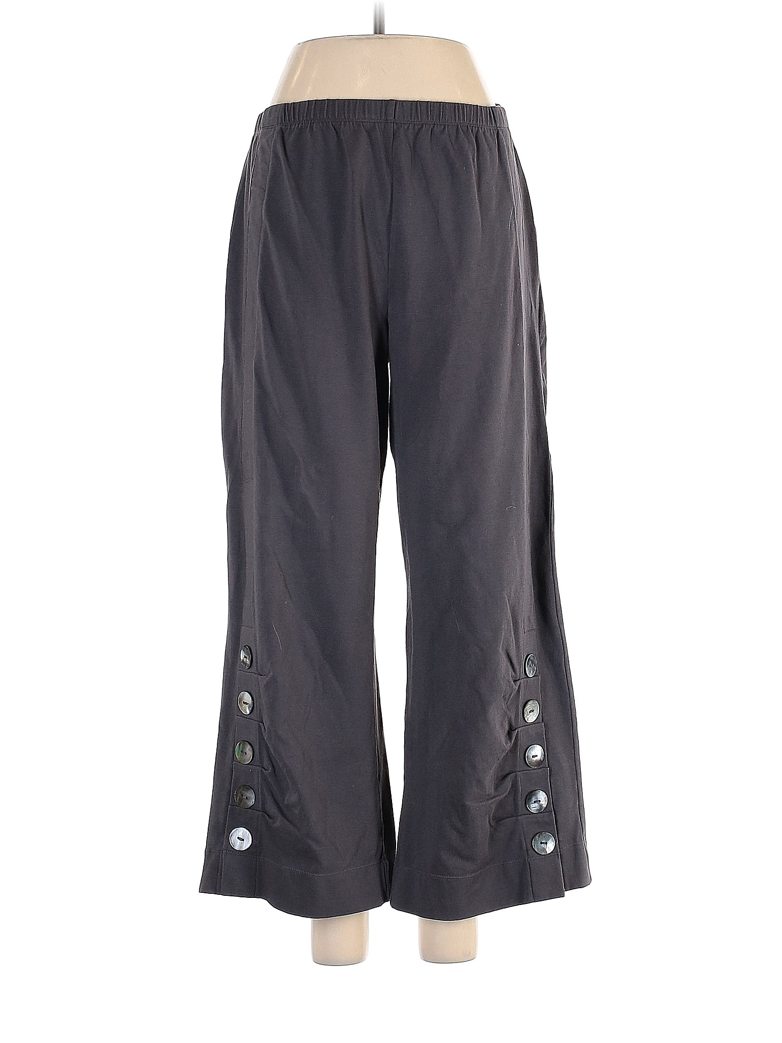 Neon Buddha Solid Gray Casual Pants Size S - 65% off | ThredUp