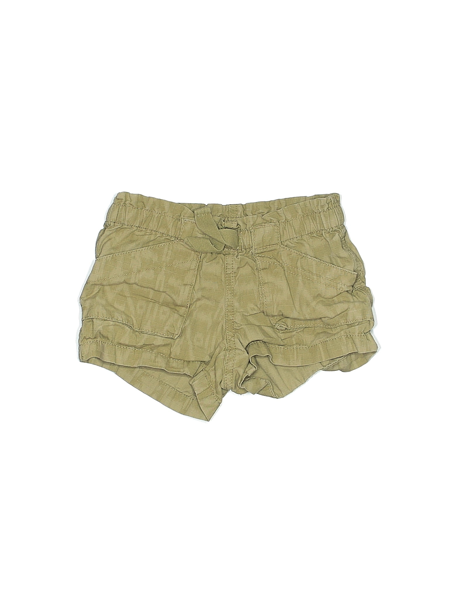 Tea 100% Cotton Solid Green Shorts Size 18-24 mo - 38% off | thredUP