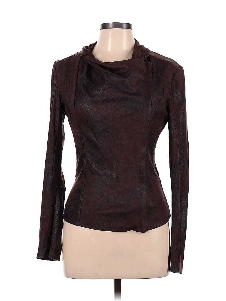 BNCI by Blanc Noir Solid Brown Jacket Size M - 72% off | thredUP
