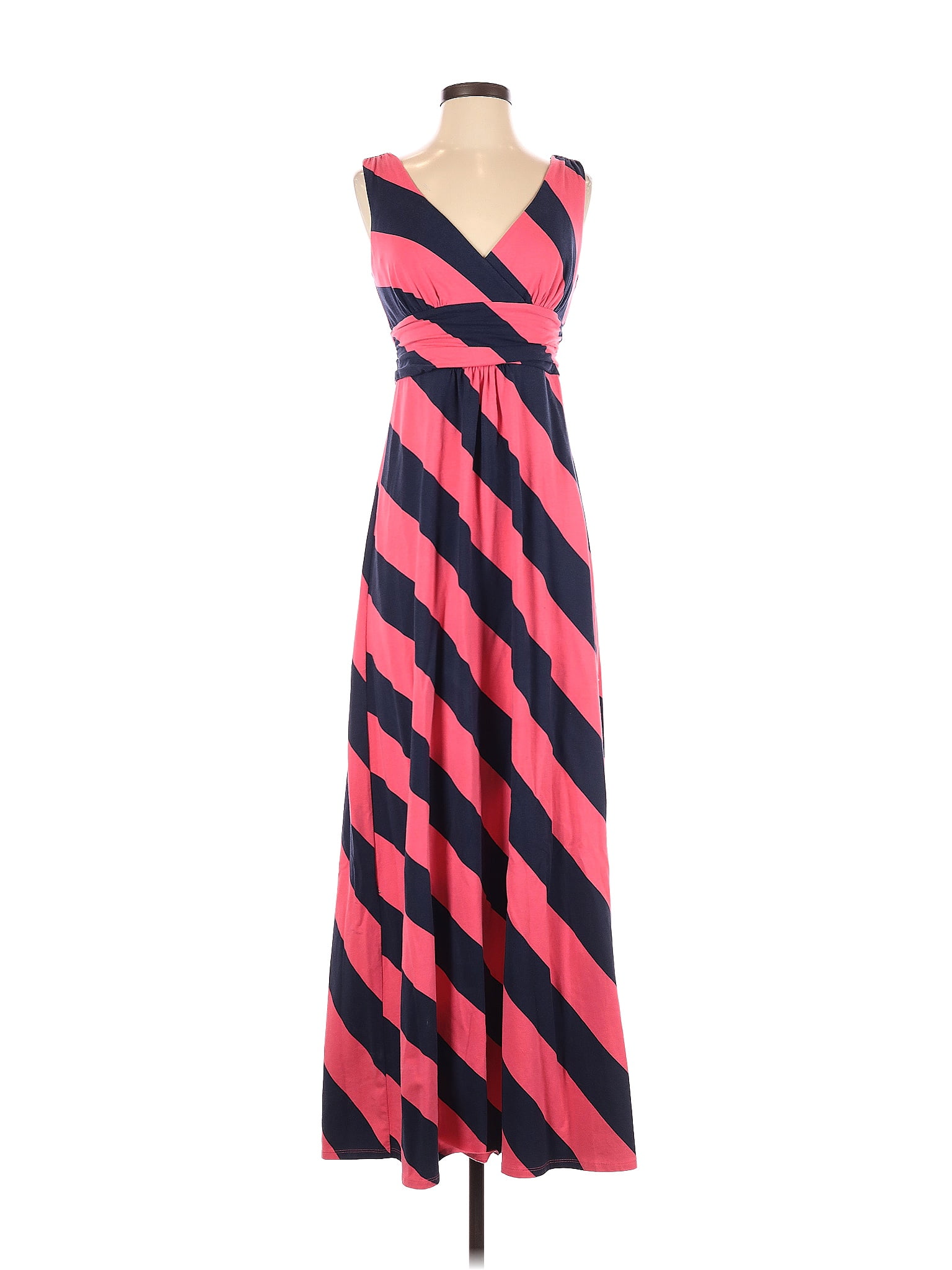 Lilly Pulitzer Stripes Multi Color Pink Casual Dress Size S 62 Off