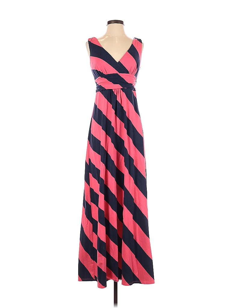 Lilly Pulitzer Stripes Multi Color Pink Casual Dress Size S 62 Off