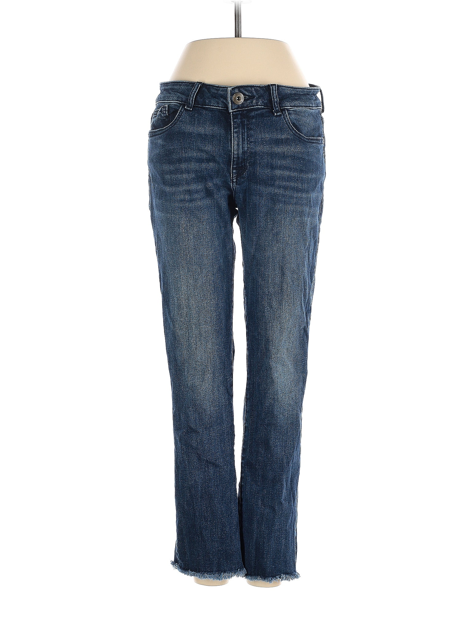 DL1961 Solid Blue Jeans 27 Waist - 79% off | thredUP