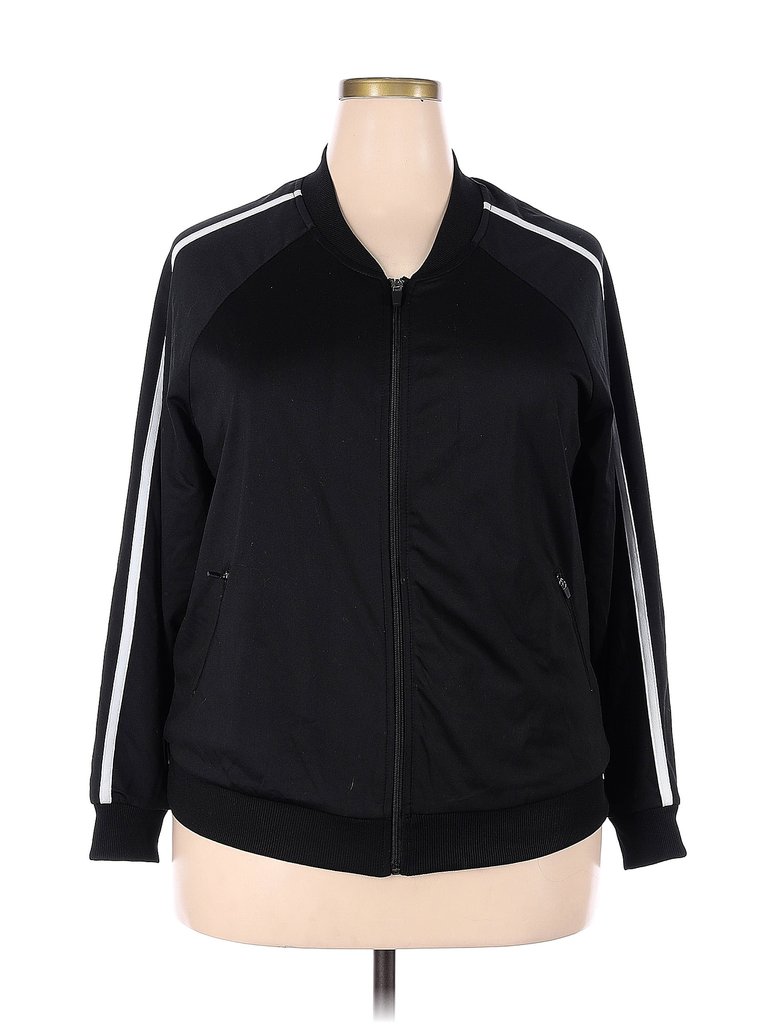 Torrid 100% Polyester Black Jacket Size 2X Plus (2) (Plus) - 77% off ...