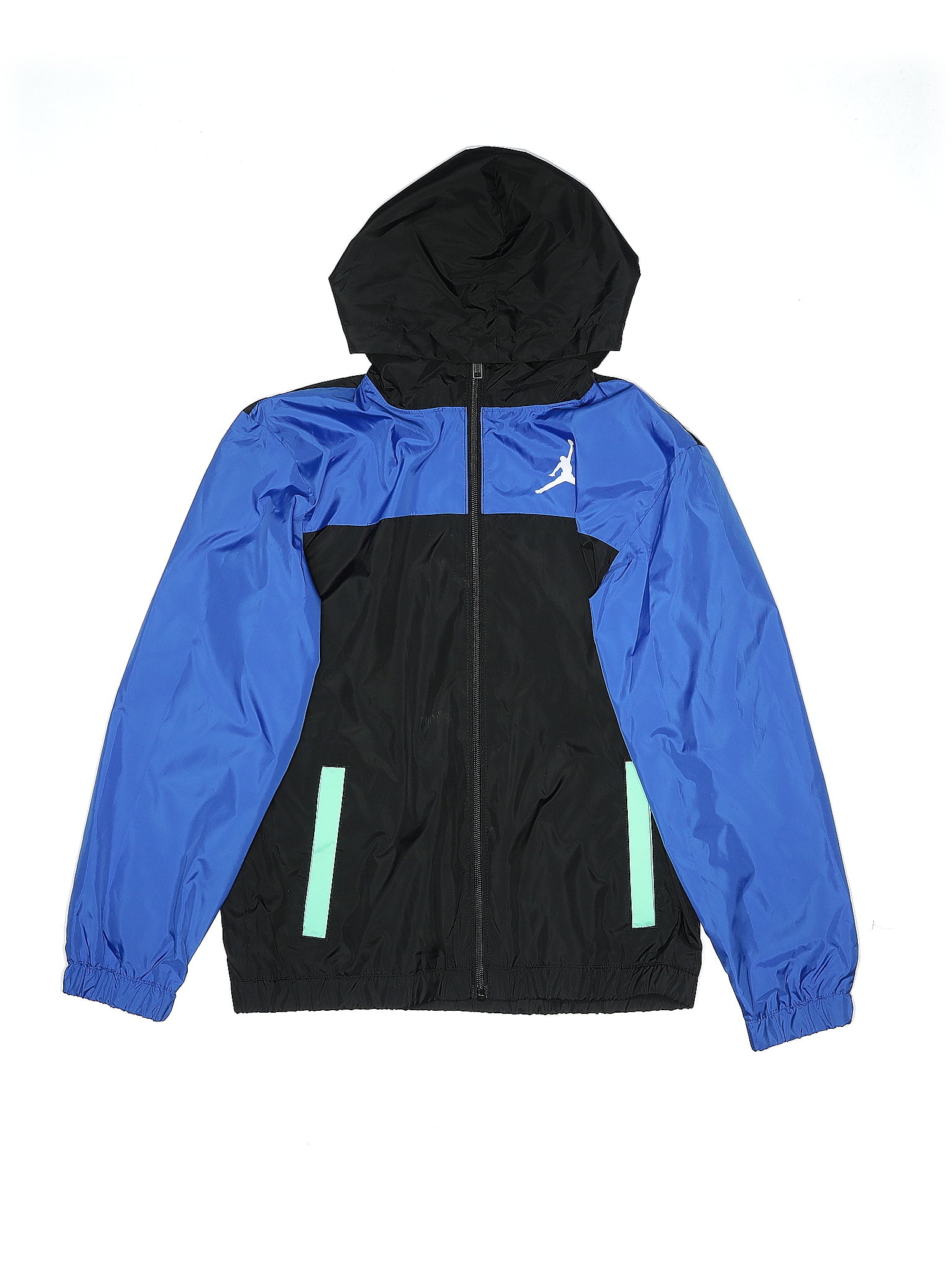 Jordan 100% Polyester Solid Blue Track Jacket Size M (Kids) - 67% off ...