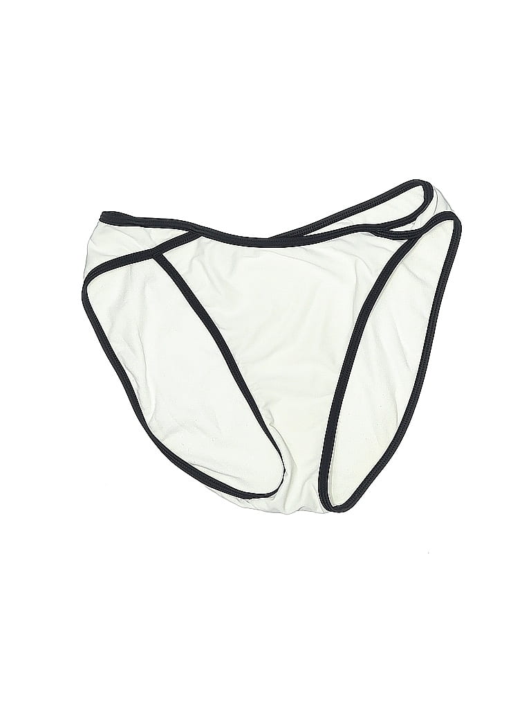 Spiegel Solid White Ivory Swimsuit Bottoms Size 8 - 58% off | thredUP