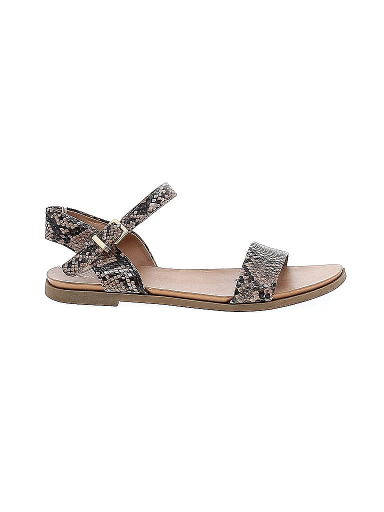 Express Snake Print Multi Color Tan Sandals Size 8 - 54% off | thredUP