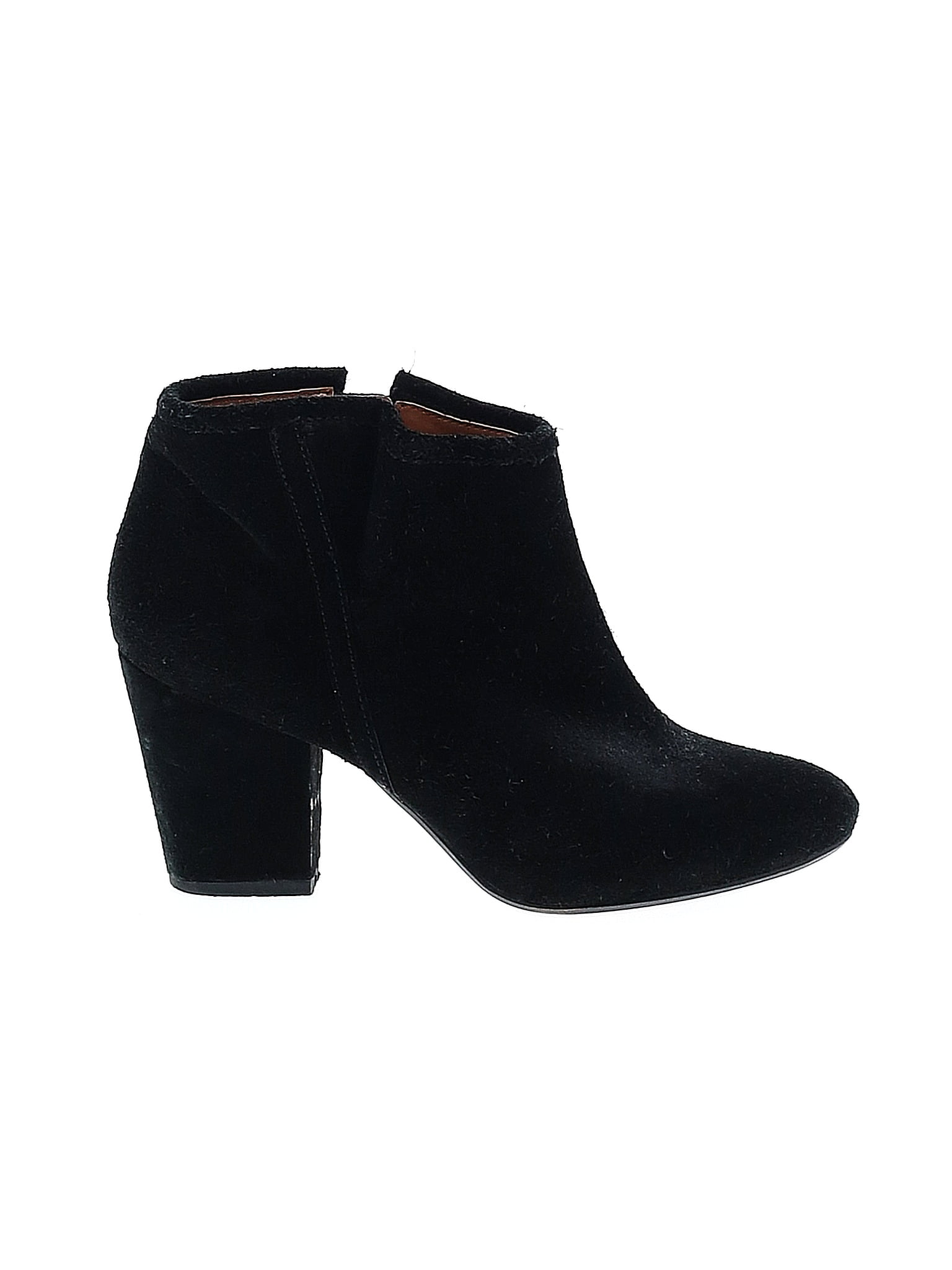 Zara Collection Solid Black Ankle Boots Size 37 (EU) - 59% off | thredUP