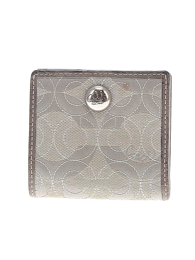 Coach Gray Wallet One Size - 77% off | ThredUp