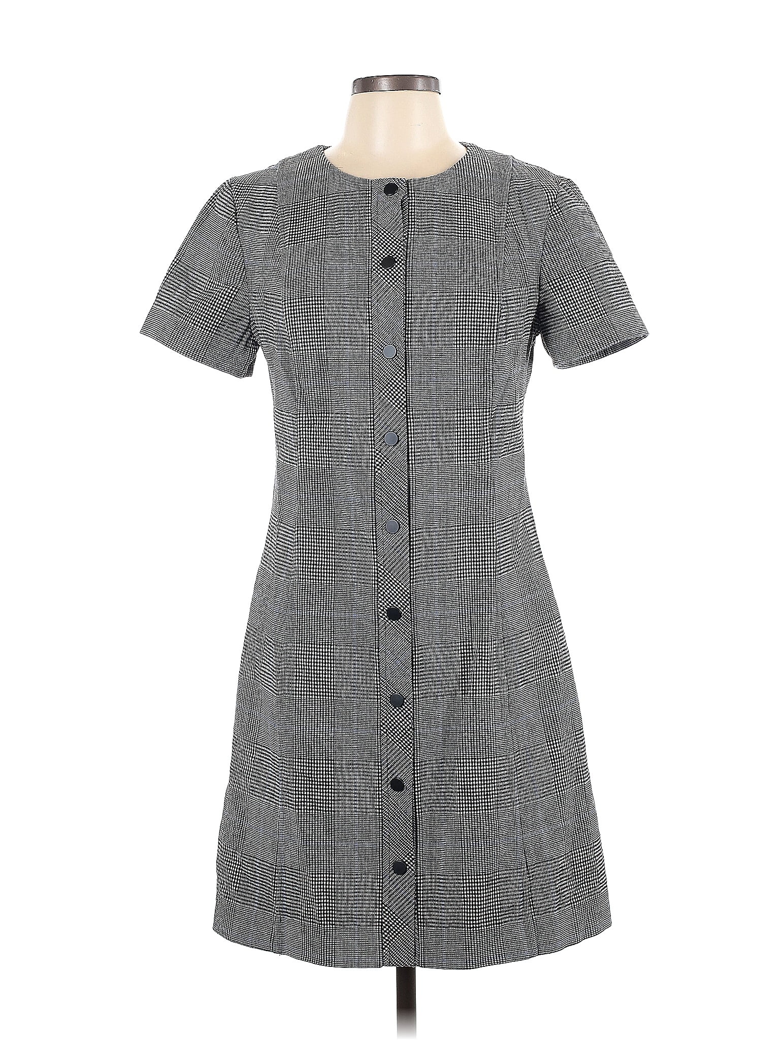 Theory Multi Color Gray Casual Dress Size L 83 Off Thredup