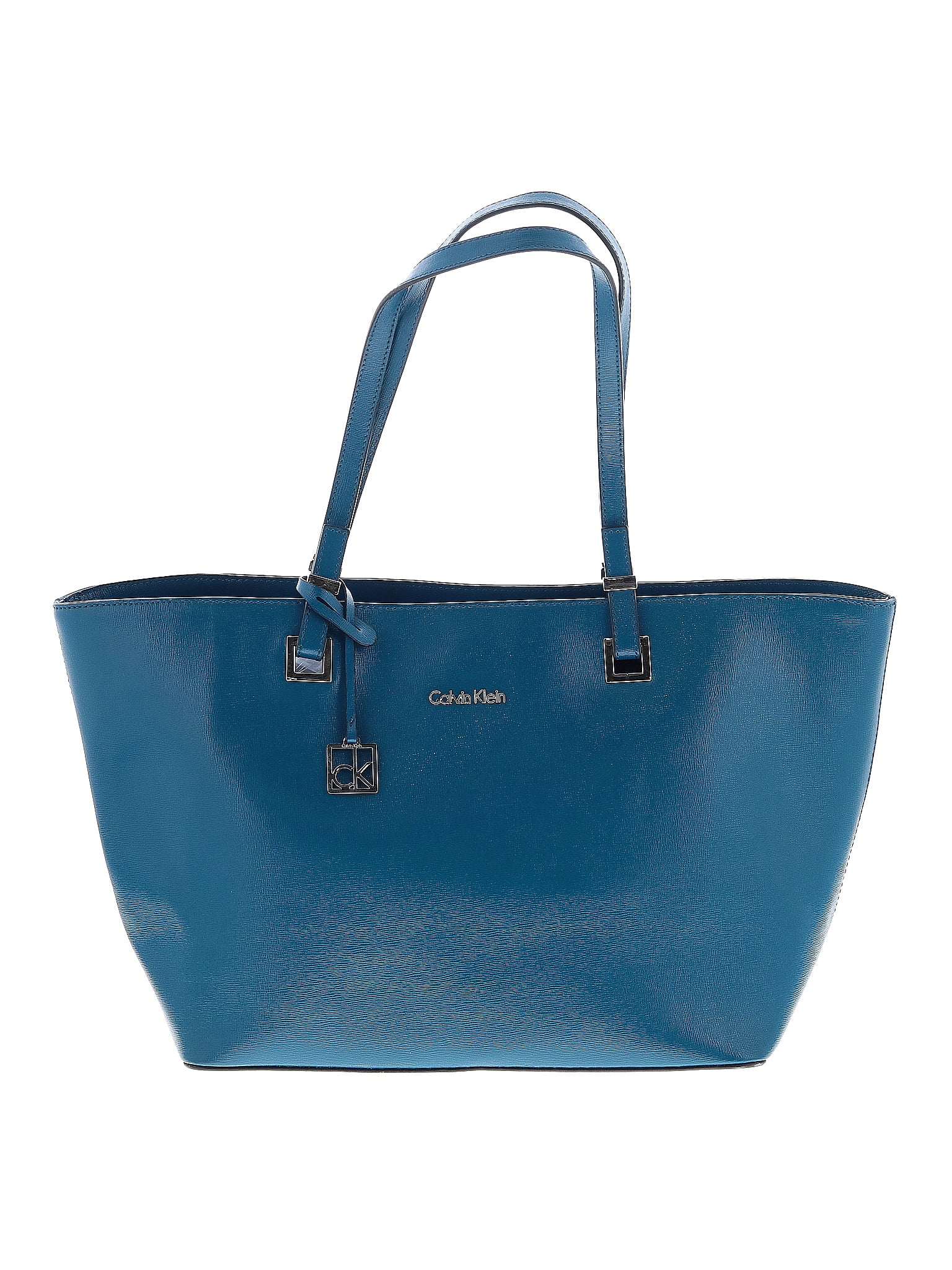 Calvin Klein Solid Blue Tote One Size - 68% off | thredUP