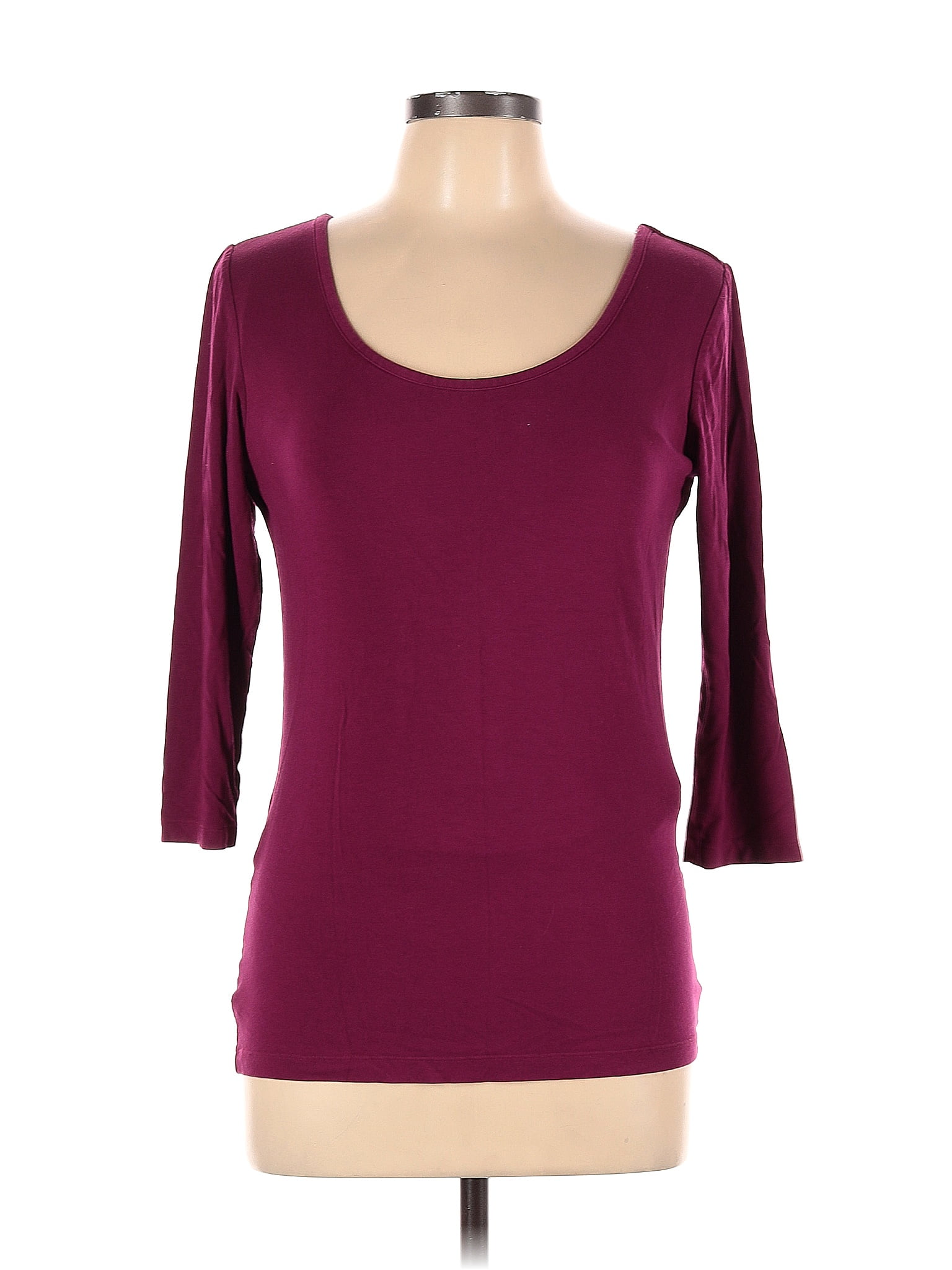 Ruby Ribbon Burgundy Long Sleeve T-Shirt Size L - 72% off | ThredUp