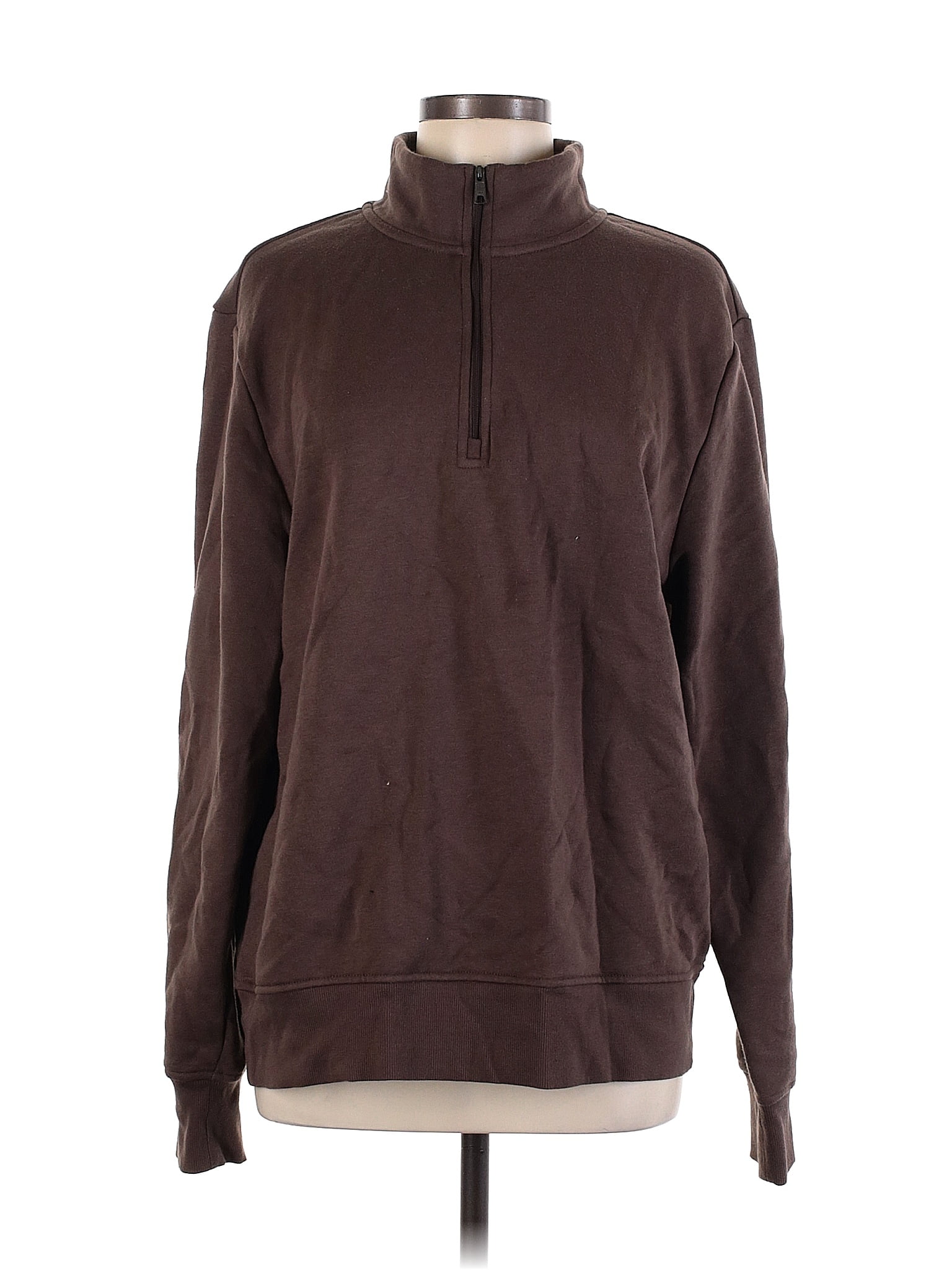 Amazon Essentials Brown Sweatshirt Size M - 63% off | ThredUp