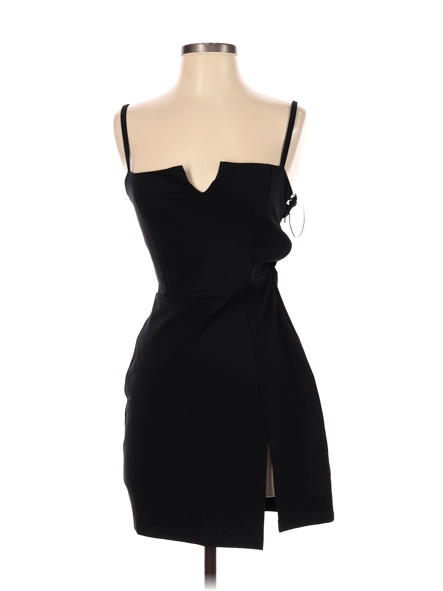 Socialite Solid Black Cocktail Dress Size S - 45% off | thredUP