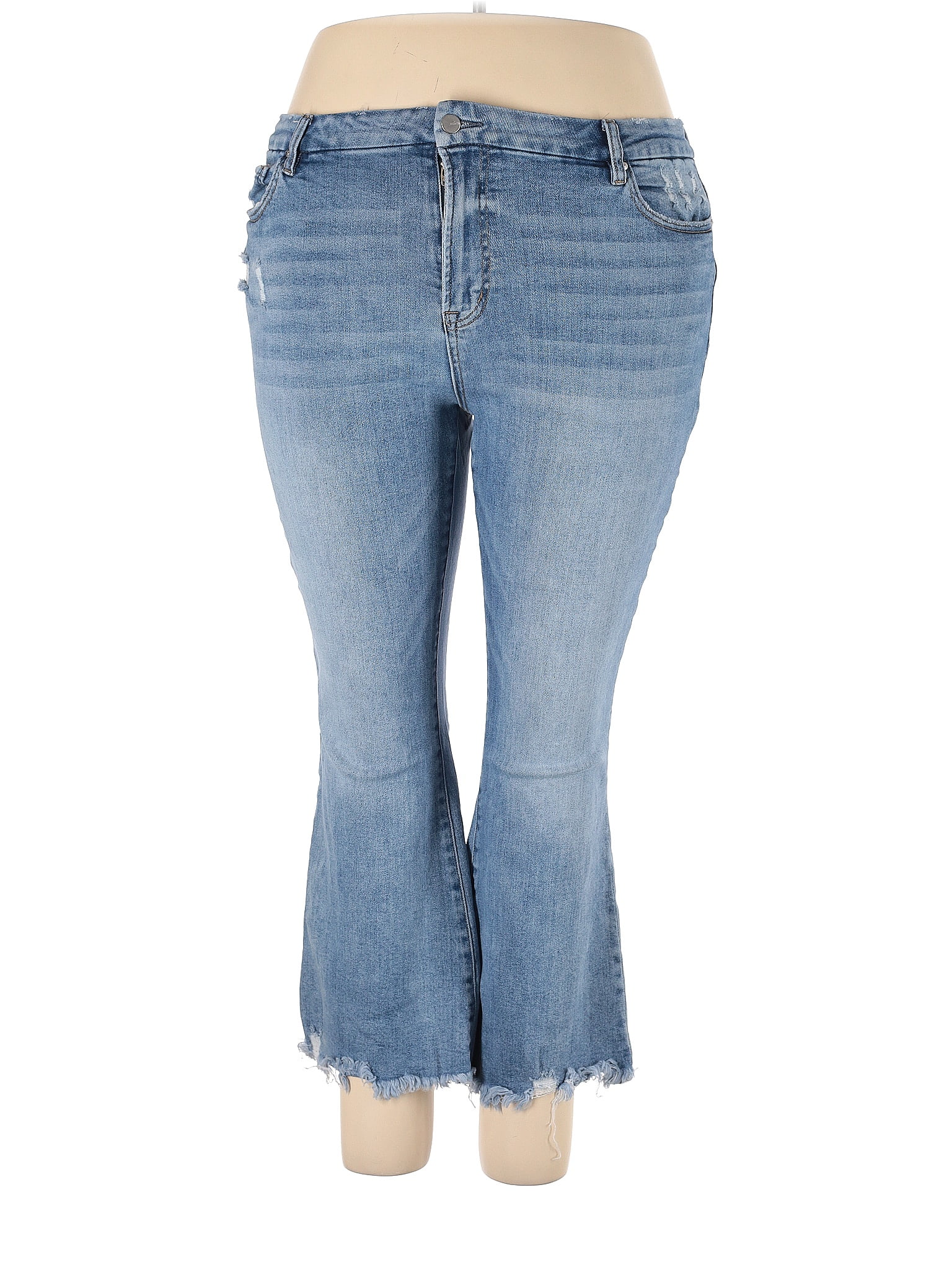 Mica Blue Jeans Size 18 (Plus) - 46% off | ThredUp