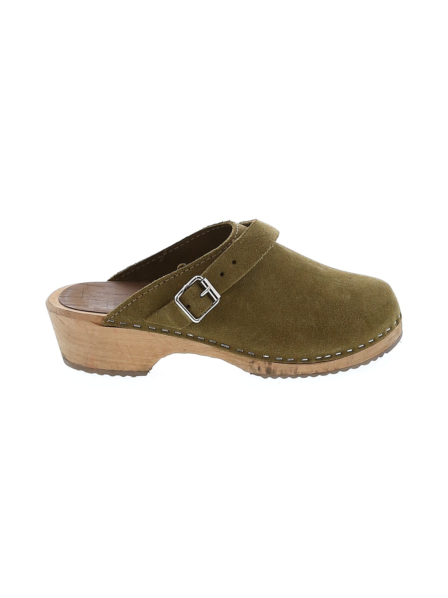 Mia Solid Green Mule/Clog Size 37 (EU) - 59% off | thredUP