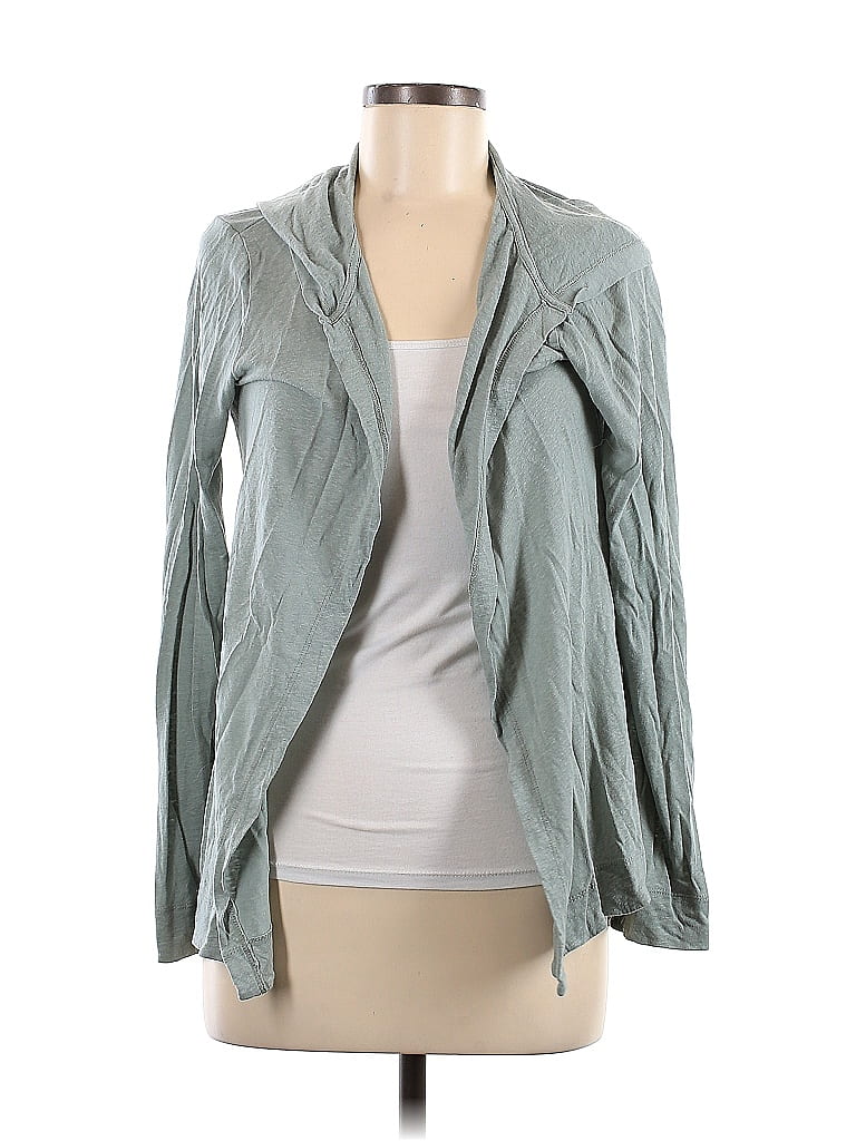 Sigrid Olsen Color Block Solid Gray Cardigan Size M - 77% off | ThredUp