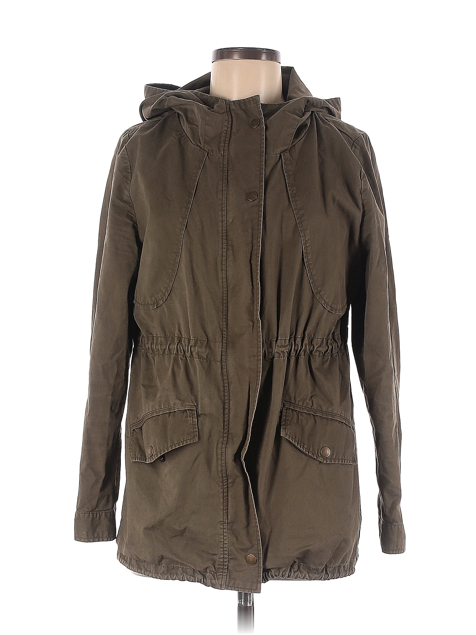 Love Tree 100% Cotton Solid Brown Jacket Size M - 60% off | thredUP