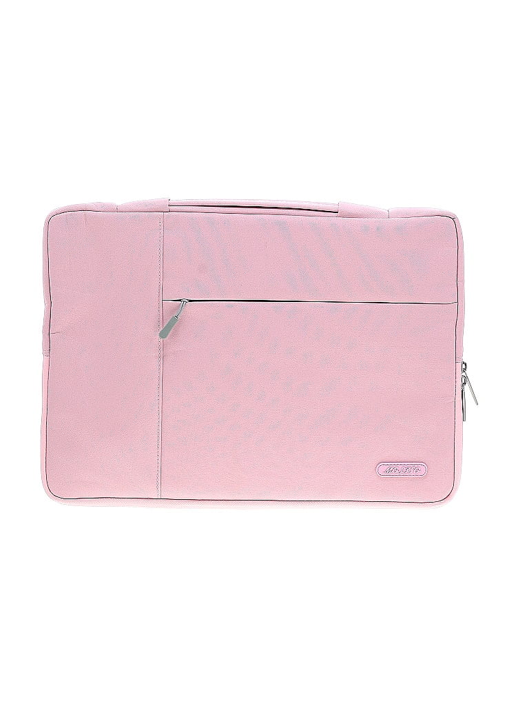 Mosiso Solid Pink Laptop Bag One Size - 39% off | thredUP