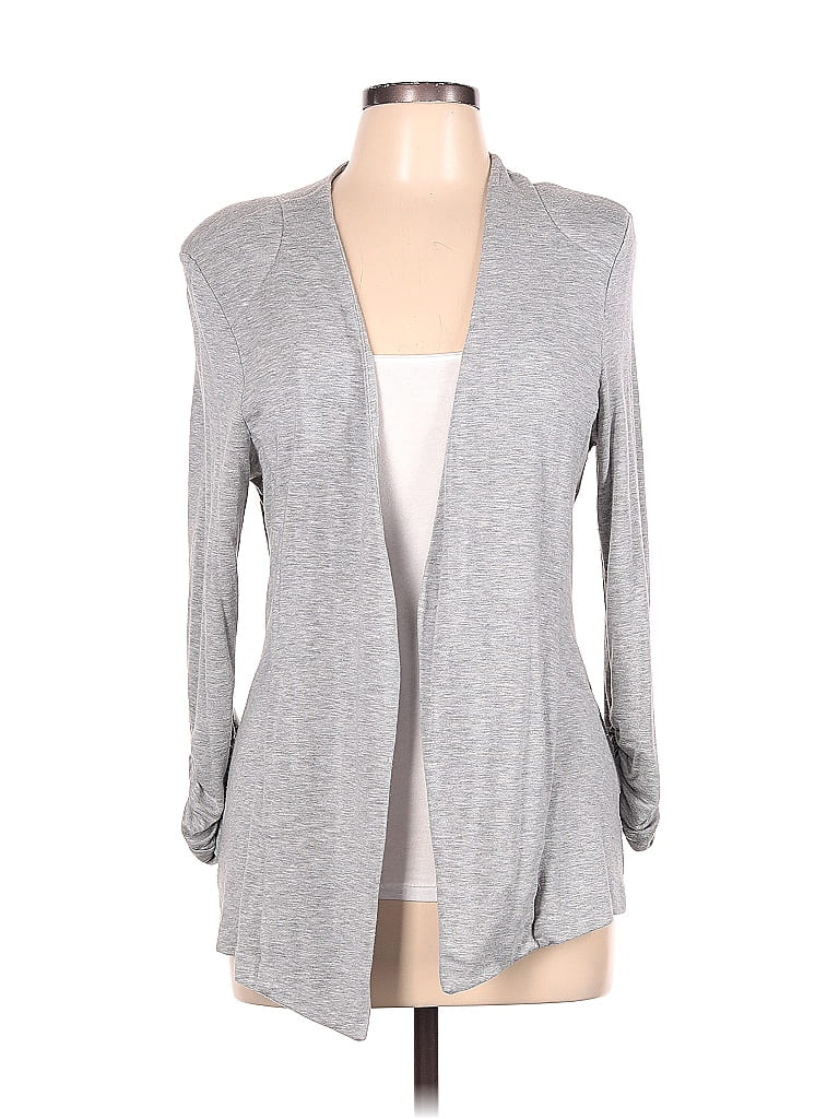 Tart Color Block Marled Gray Cardigan Size L - 77% off | thredUP
