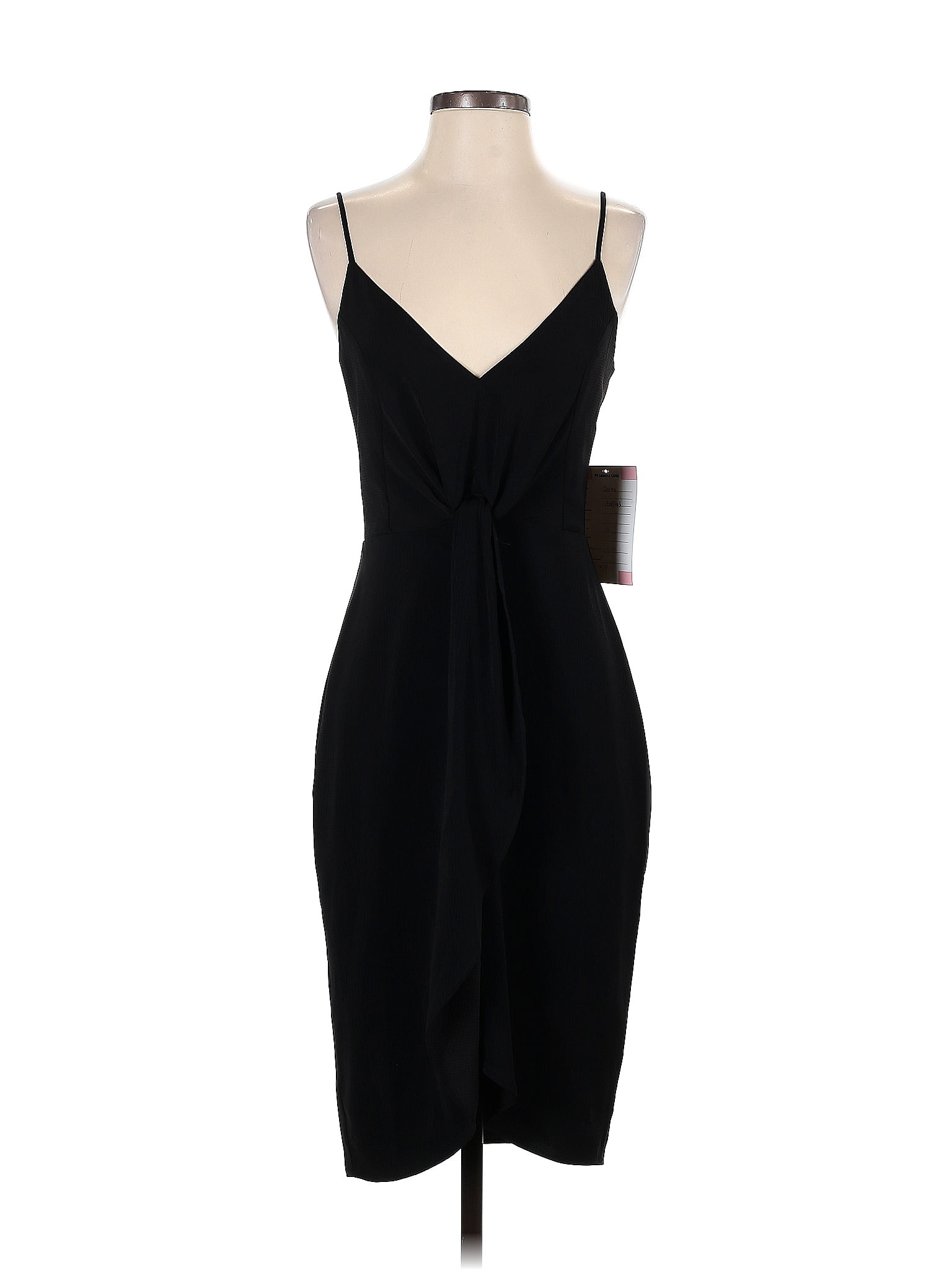 Shilla Solid Black Cocktail Dress Size S 69 Off Thredup