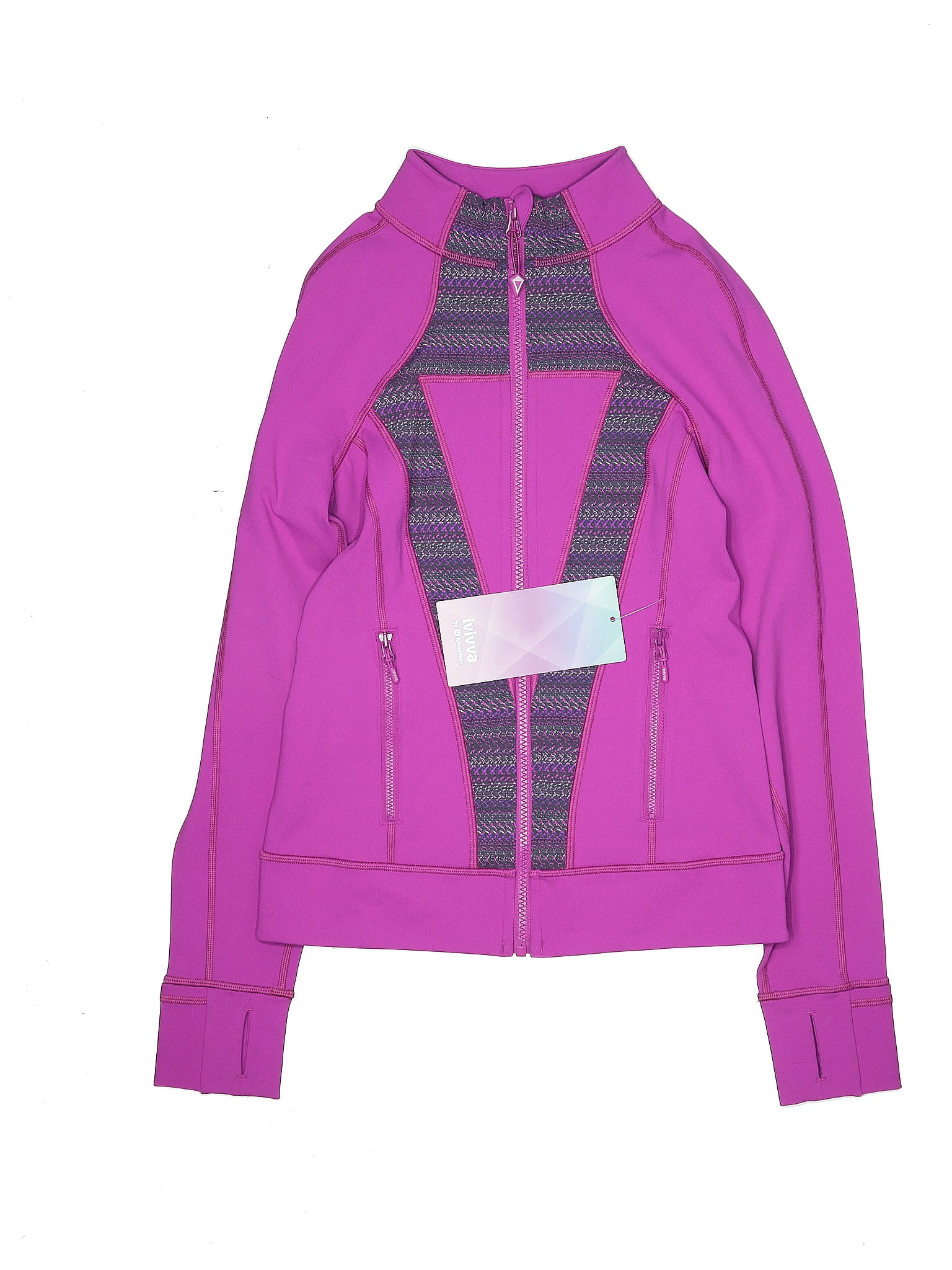 Ivivva Purple Track Jacket Size 12 - 61% off | ThredUp