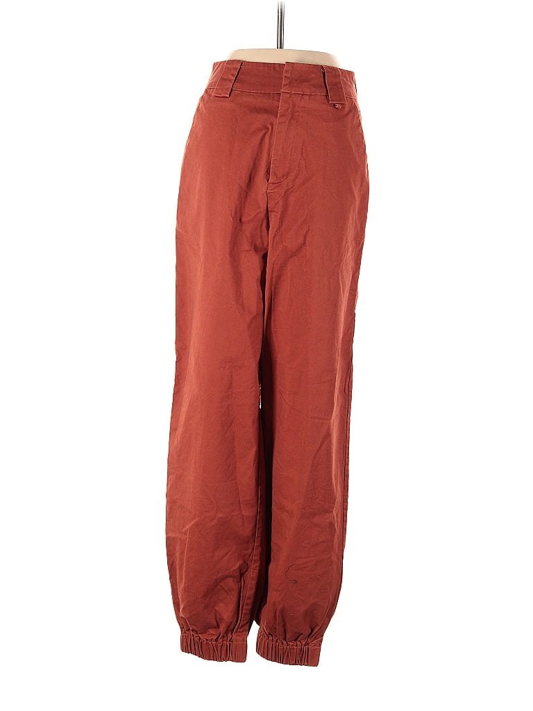 I.AM.GIA Solid Burnt Orange Red Khakis Size S - 67% off | ThredUp