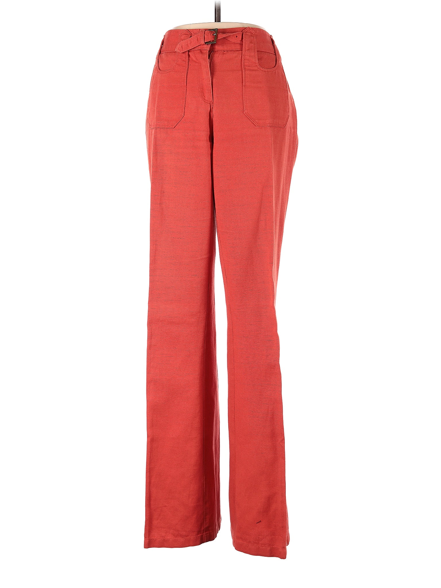 Etcetera Solid Red Dress Pants Size 6 - 81% off | thredUP