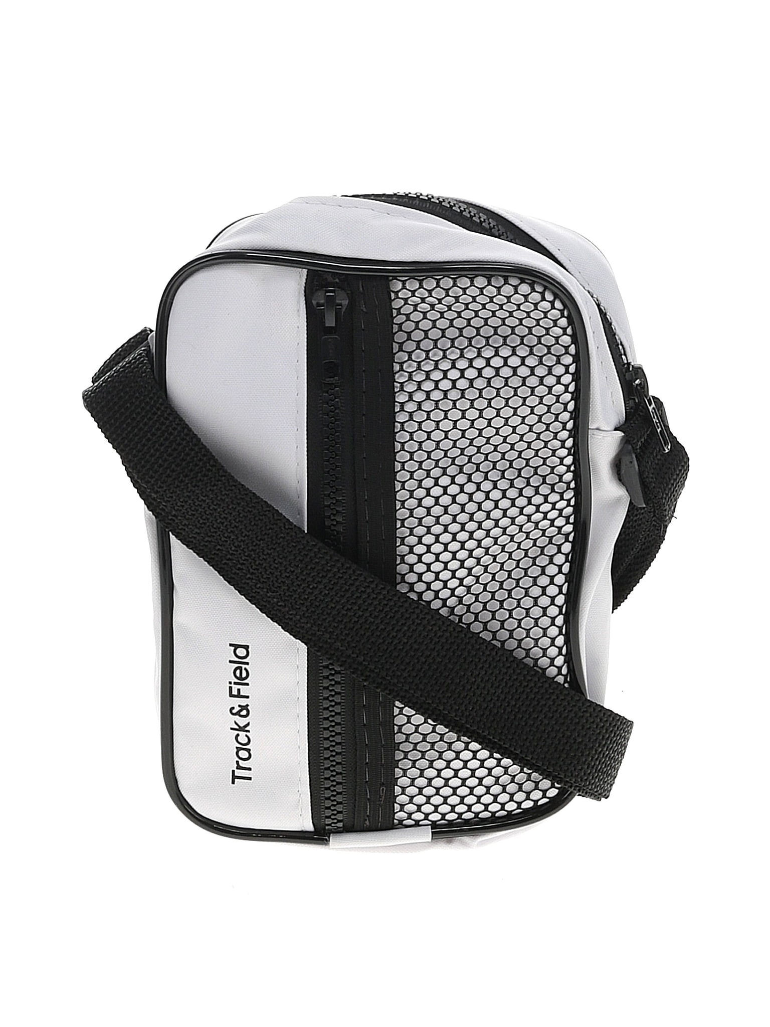 Track & Field Graphic Multi Color White Crossbody Bag One Size - 66% ...