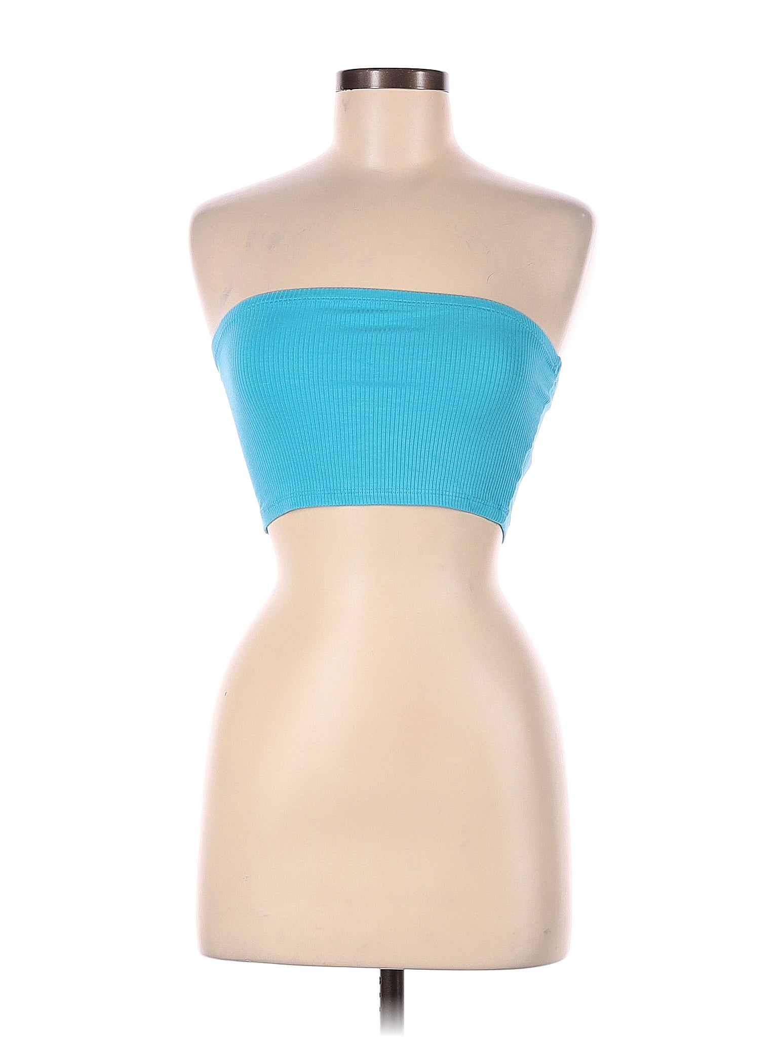 Assorted Brands Blue Teal Tube Top Size M - 60% off | thredUP
