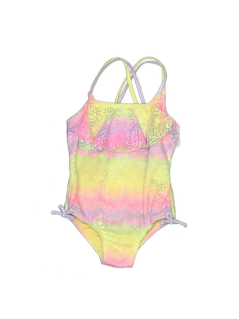Wonder Nation Pink One Piece Swimsuit Size 2T - 36% off | thredUP