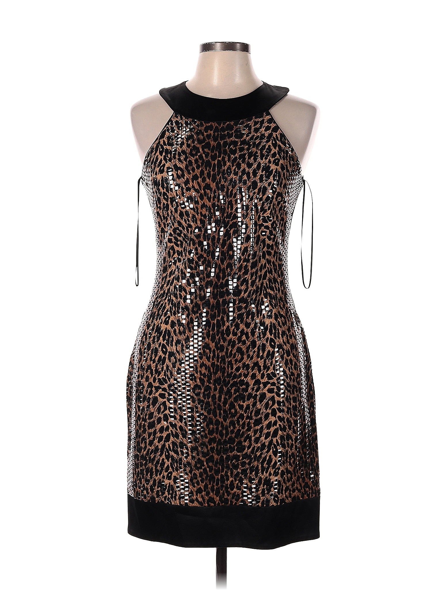 Cache Brown Cocktail Dress Size 10 - 72% off | thredUP