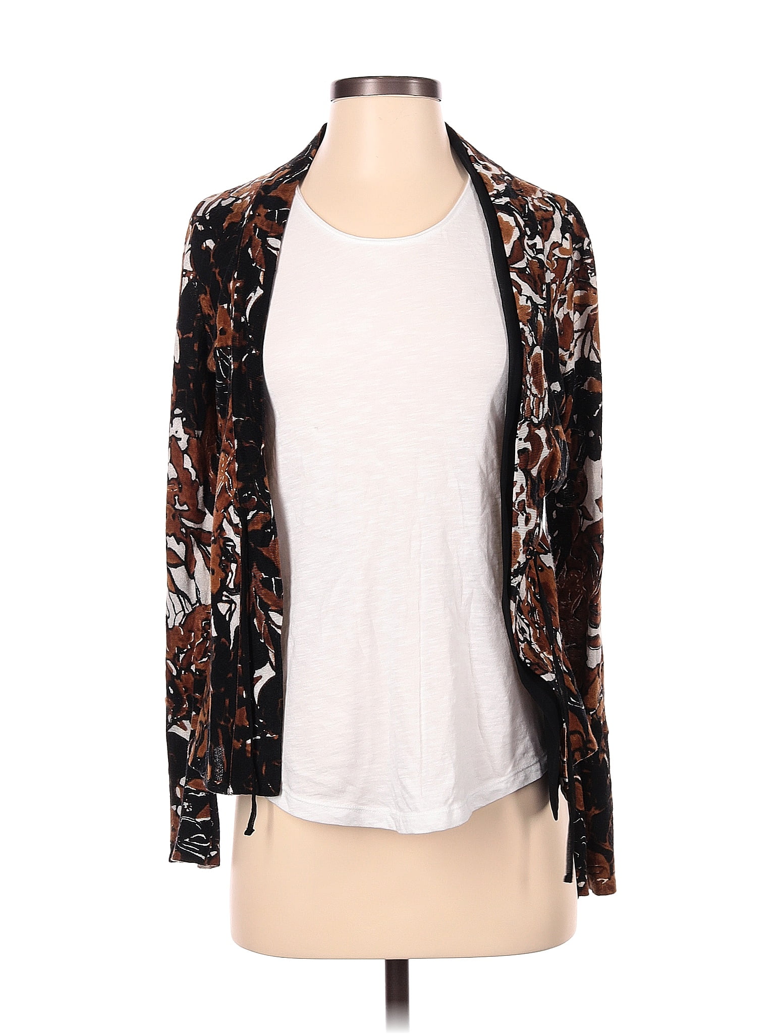 Zozo Color Block Black Cardigan Size S - 72% off | thredUP