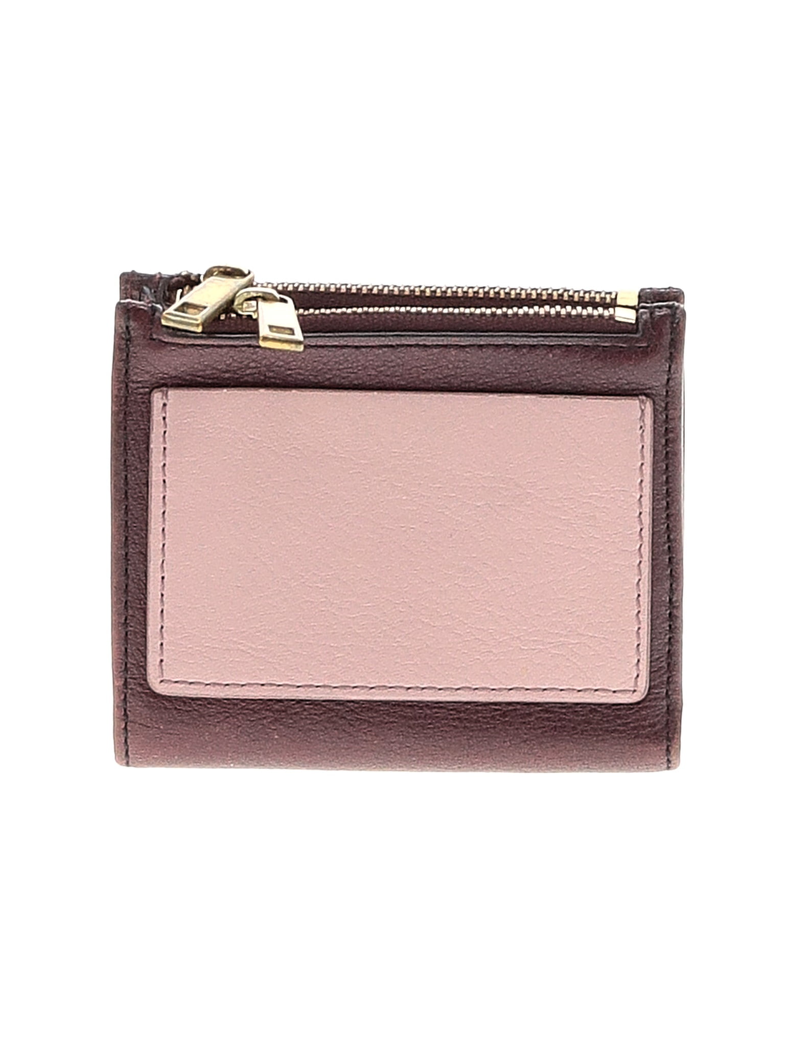Fossil Solid Pink Burgundy Wallet One Size - 64% off | ThredUp