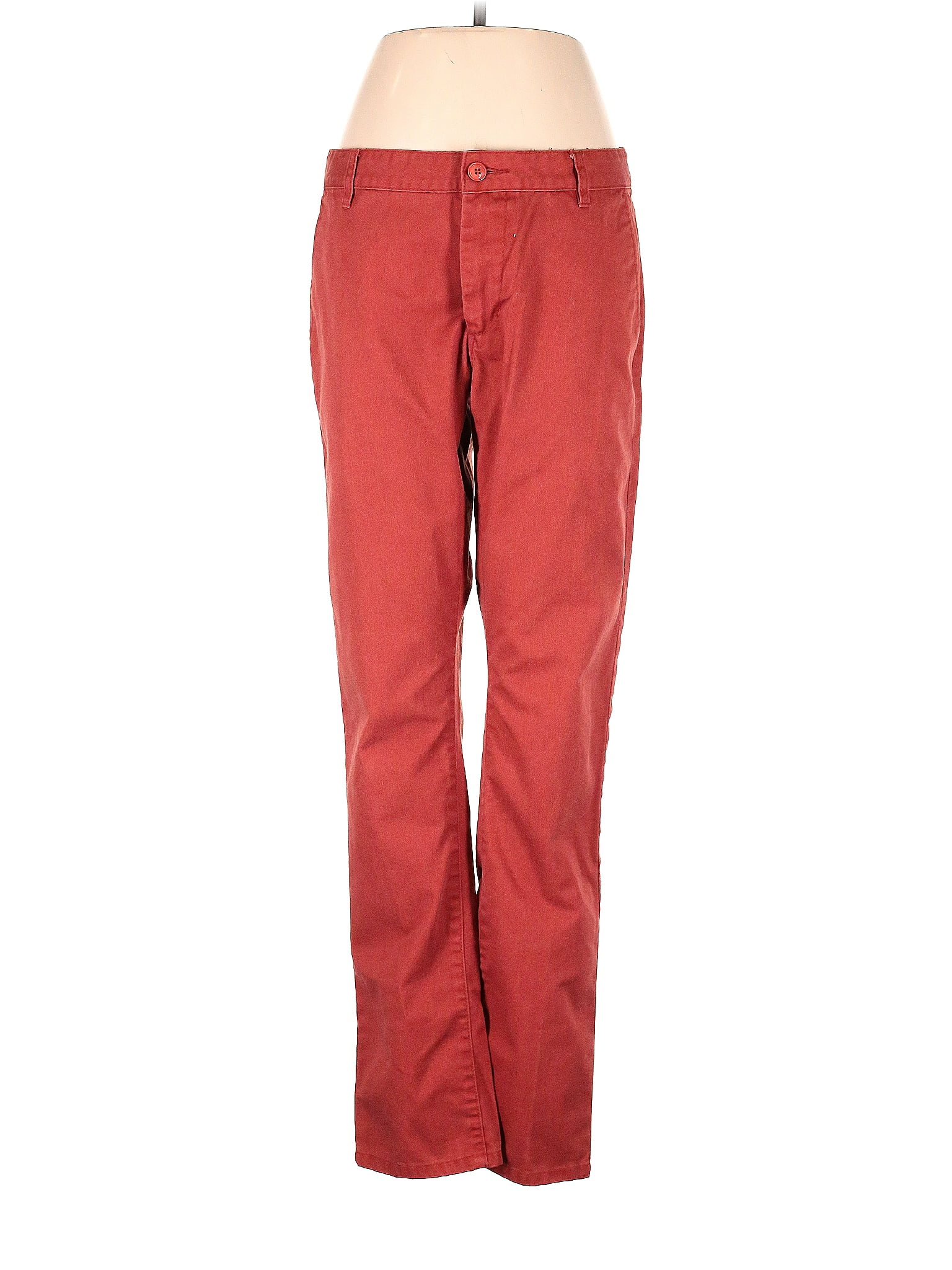 Obey Propaganda Solid Red Khakis 32 Waist - 70% off | thredUP
