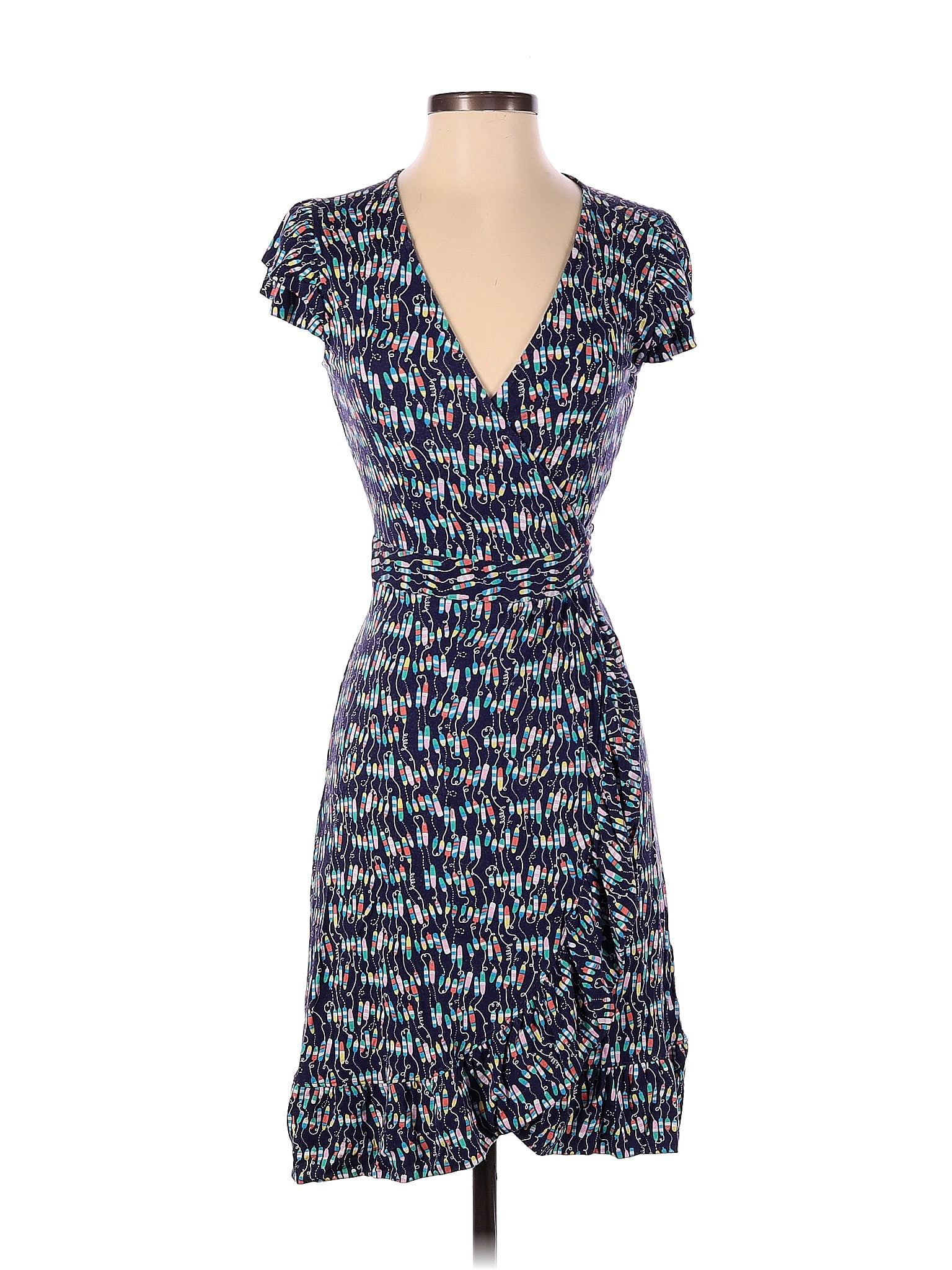 Lilly Pulitzer Multi Color Blue Casual Dress Size Xs 69 Off Thredup