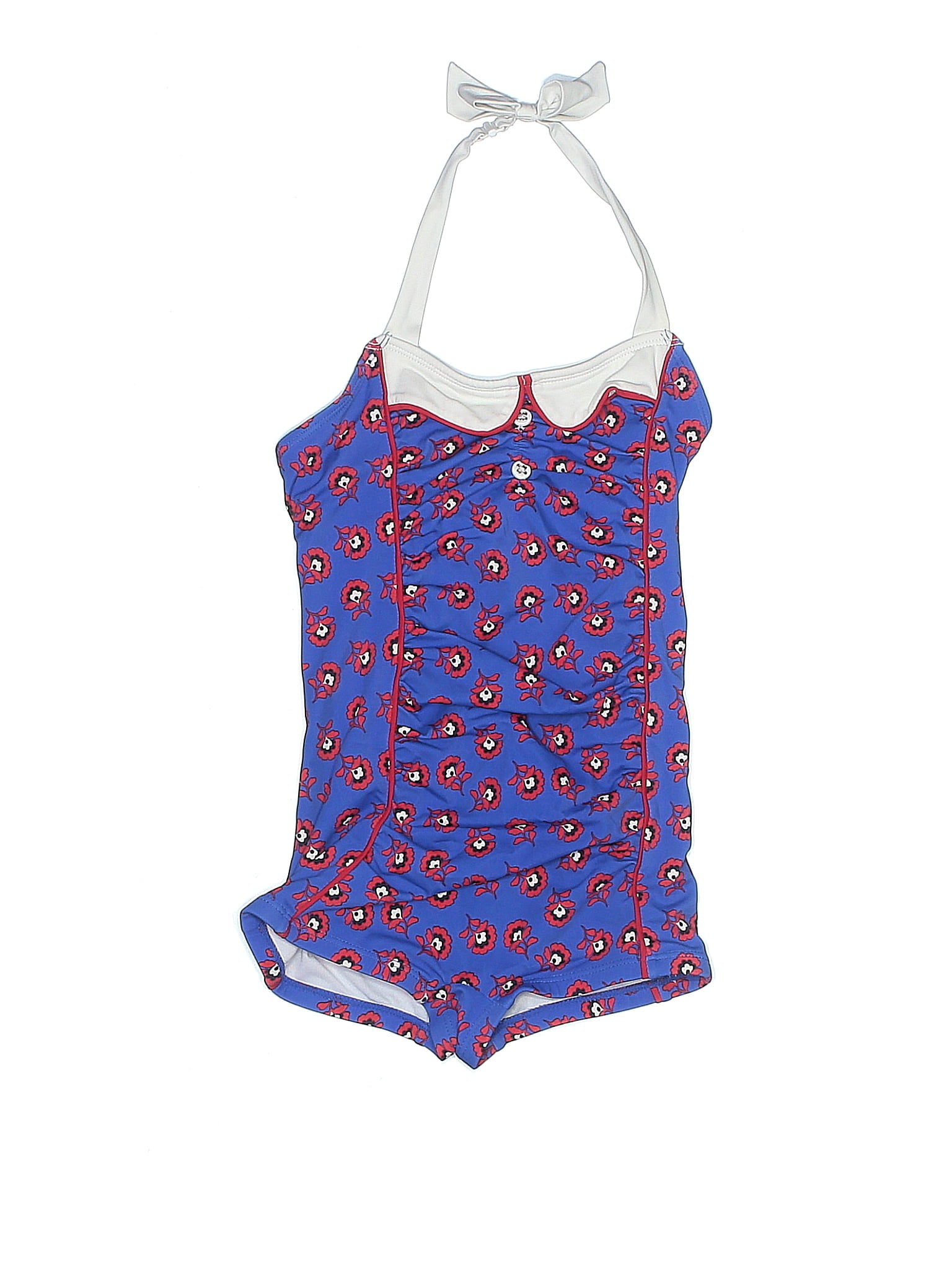 Janie And Jack Blue One Piece Swimsuit Size 7 52 Off Thredup